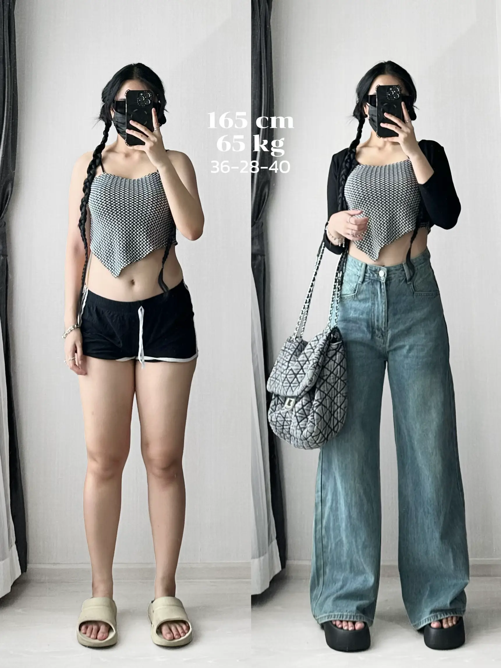 165cm 65kg ซ้อมแต่งตัวสาวอวบ เตรียมบุกคอนเสิร์ตริมทะเล 🎶🏝🖤 | แกลเลอรี ...