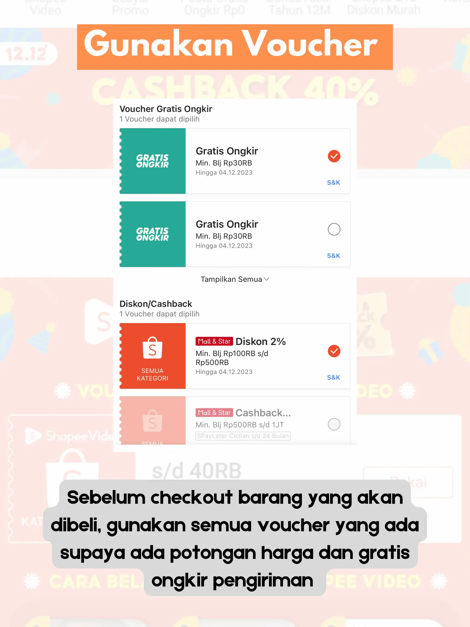 BELANJA HEMAT DISHOPEE??!! INI TIPSNYA‼️ | Galeri diposting oleh Nasrawati | Lemon8