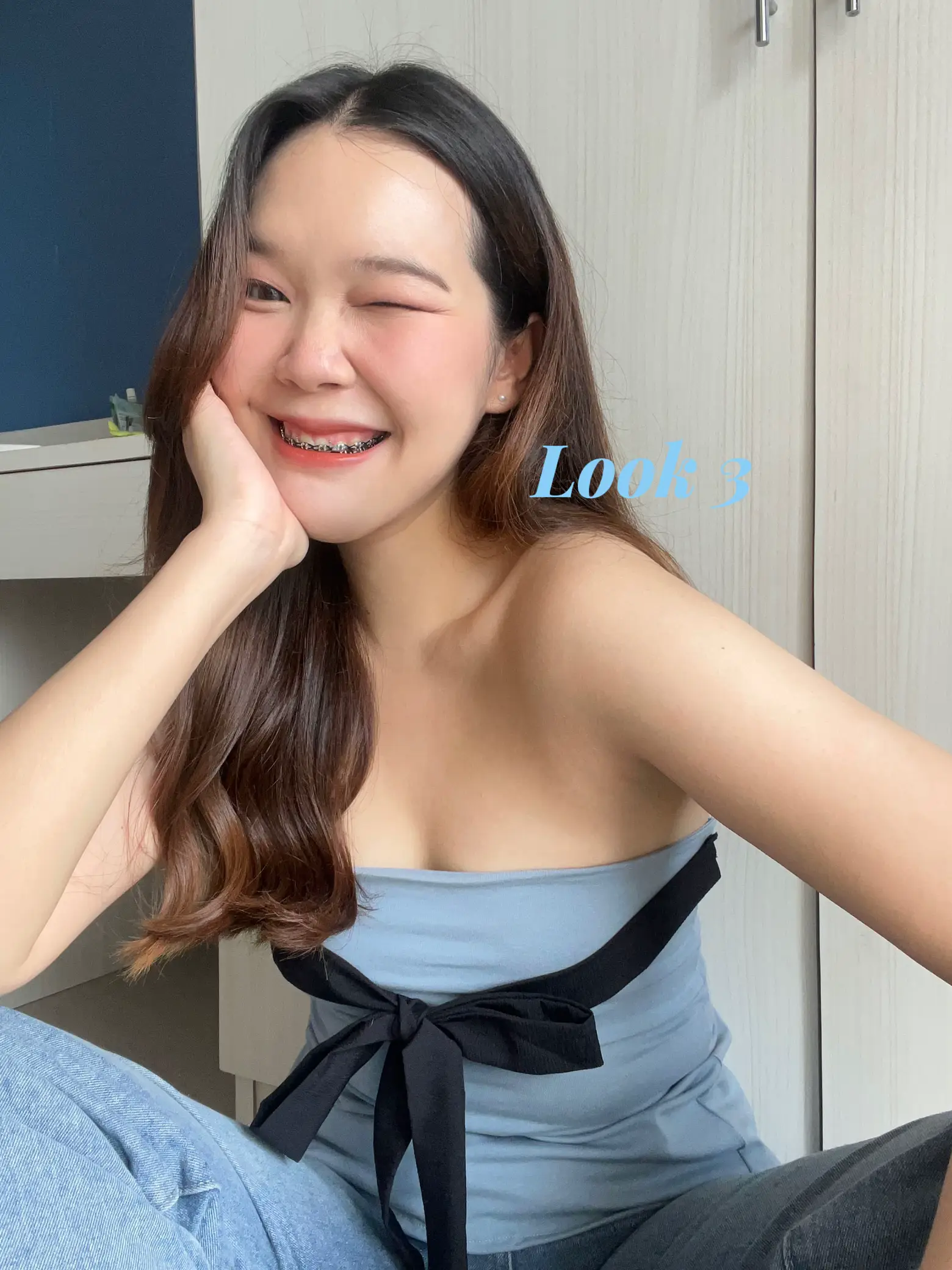 🎀 รีวิวเสื้อ ซื้อ 1 เหมือนได้ถึง 4 ! 🫧👀 | แกลเลอรีที่โพสต์โดย pammy ¨̮ | Lemon8