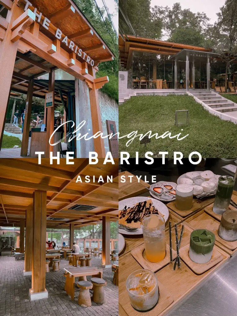 The Baristro Asian Style ⛩️🌿 คาเฟ่เชียงใหม่สไตล์ญี่ปุ่น 🍵 | แกลเลอรีที่ ...