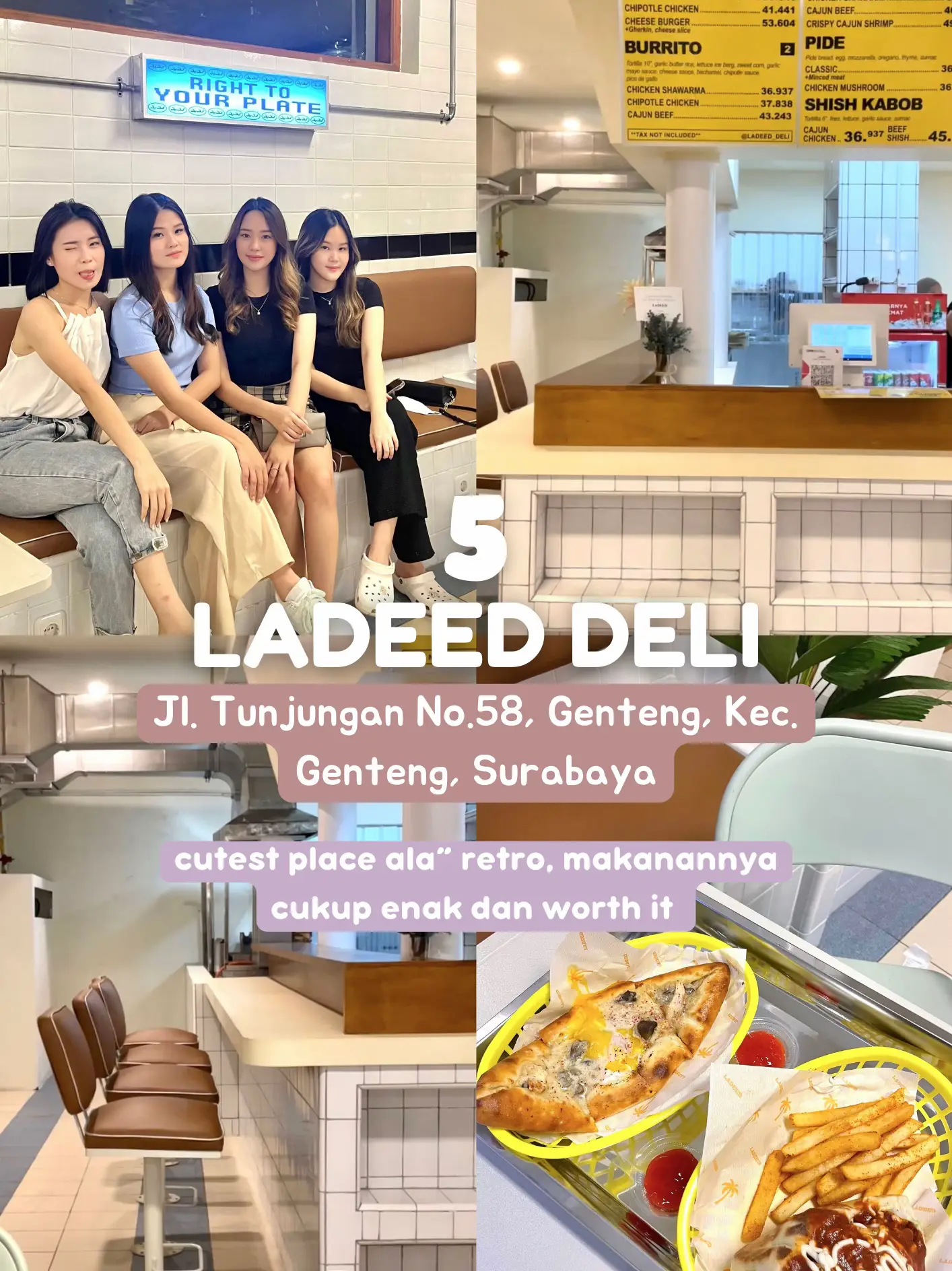 RECOMMEND 5 PASTEL CAFE IN SURABAYA🍭💗 | Galeri diposting oleh Janice ...