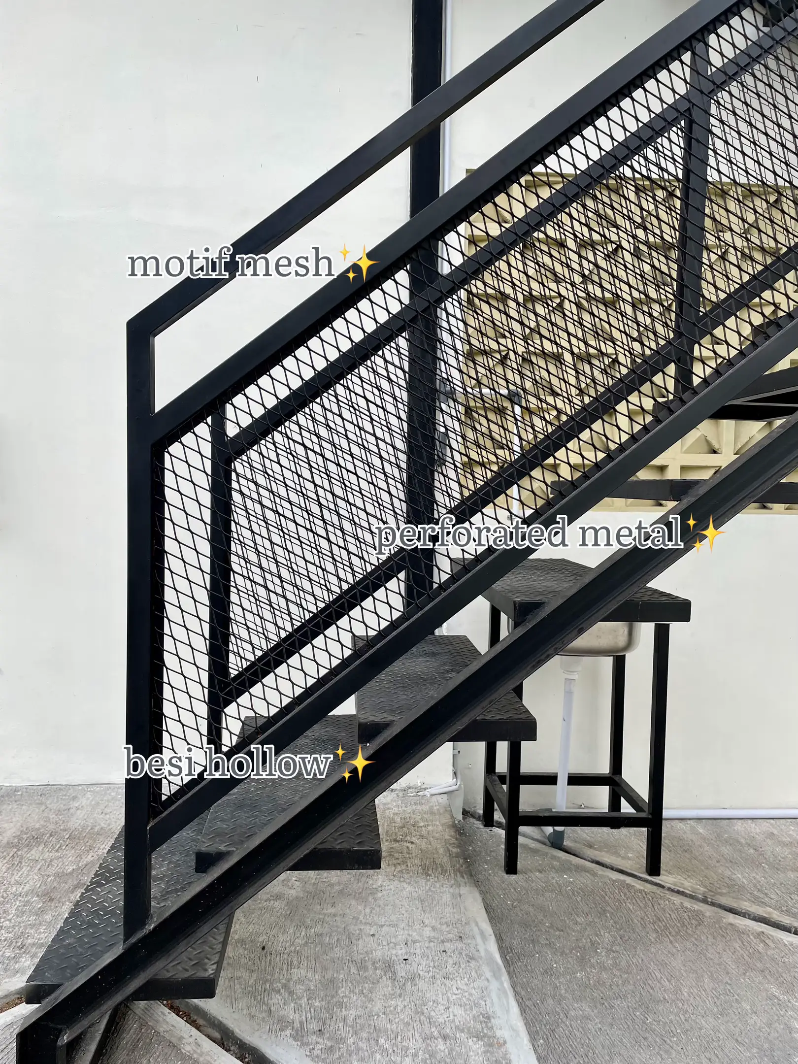 Inspirasi Tangga Industrial. | Galeri diposting oleh casadelamoy | Lemon8