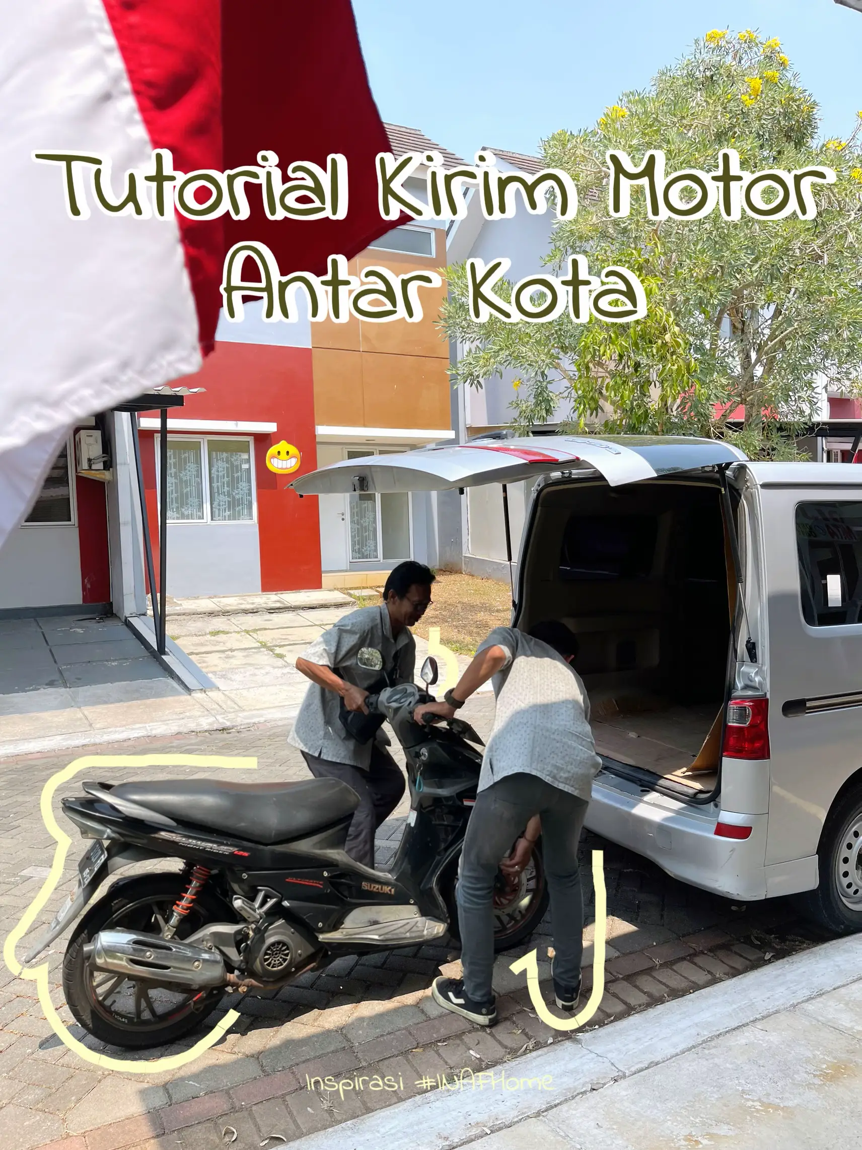 Begini Caranya Kirim Motor Antar Kota | Galeri diposting oleh INAFHome ...