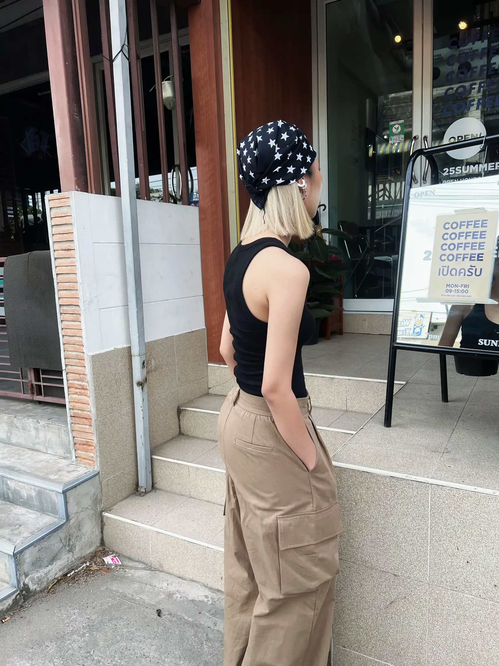 Outfit Idea | ผ้าโพกหัว | แกลเลอรีที่โพสต์โดย Snux.SN | Lemon8