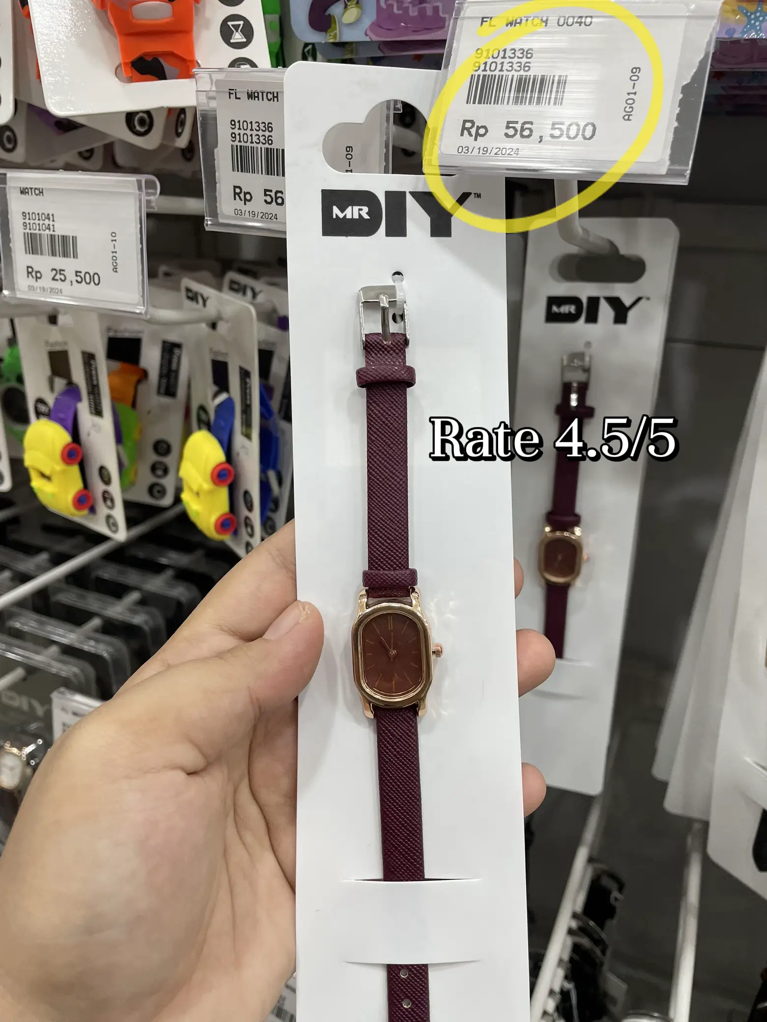 LEBARAN JAJAN JAM TANGAN DI MR.DIY cuma 40 ribu! | Galeri diposting ...