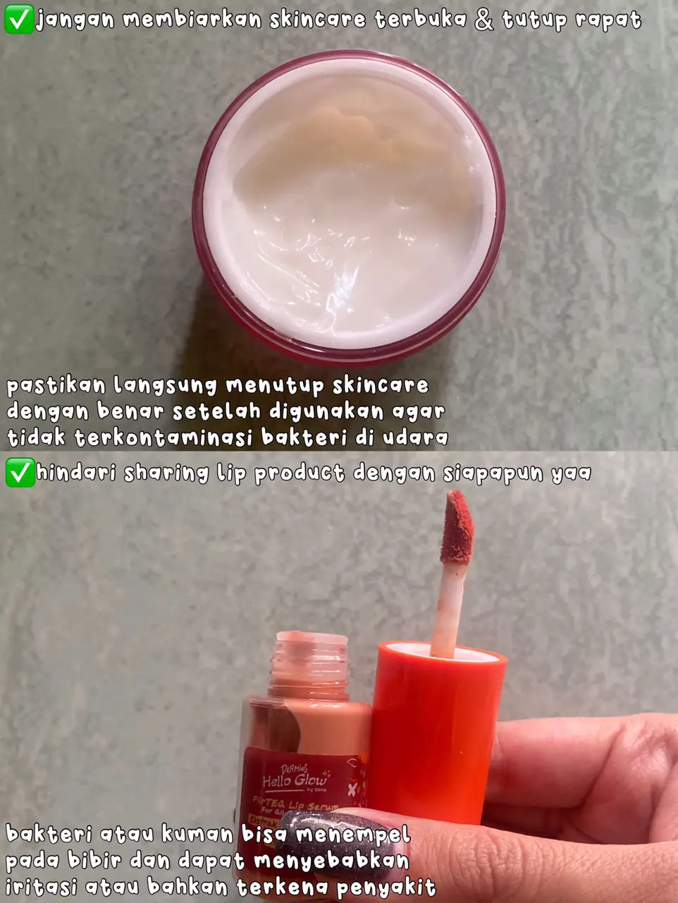 TIPS MENJAGA KUALITAS SKINCARE👌🏻 | Galeri diposting oleh Isnadani | Lemon8