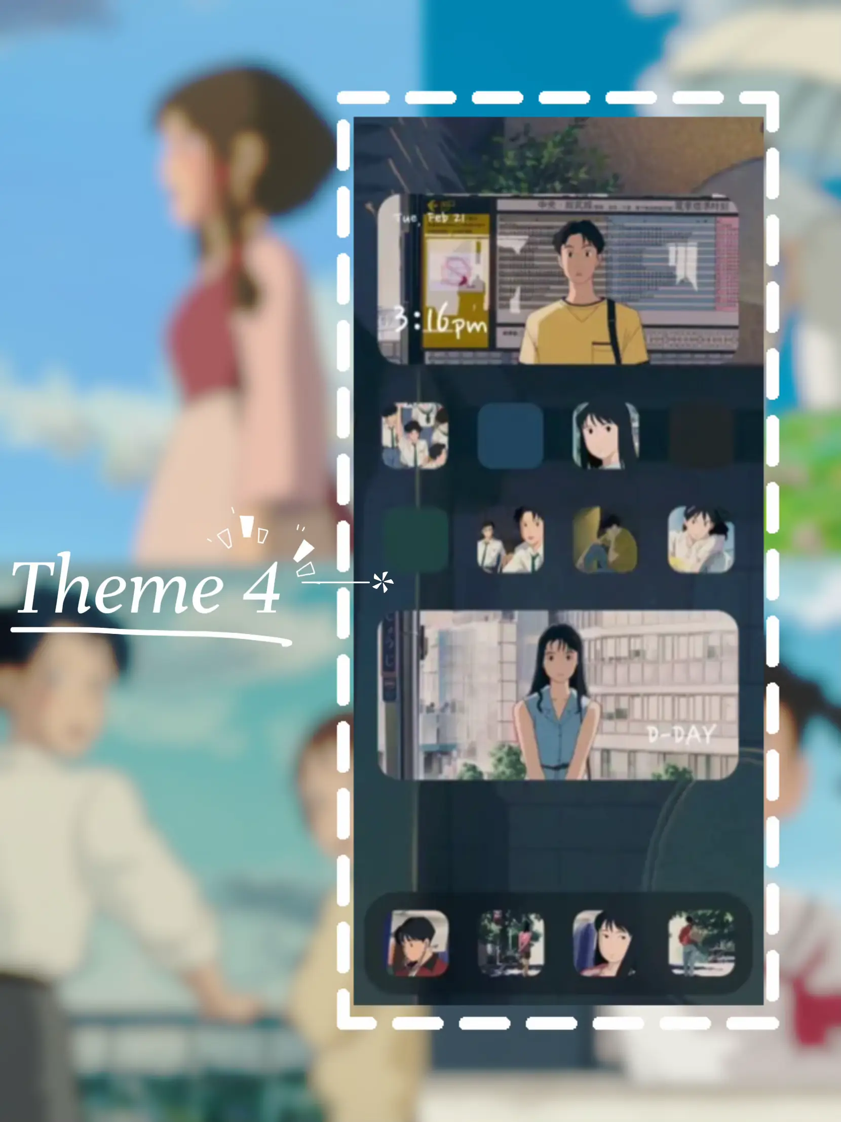 แจกธีม Ghibi Photowidget | แกลเลอรีที่โพสต์โดย Rainny | Lemon8