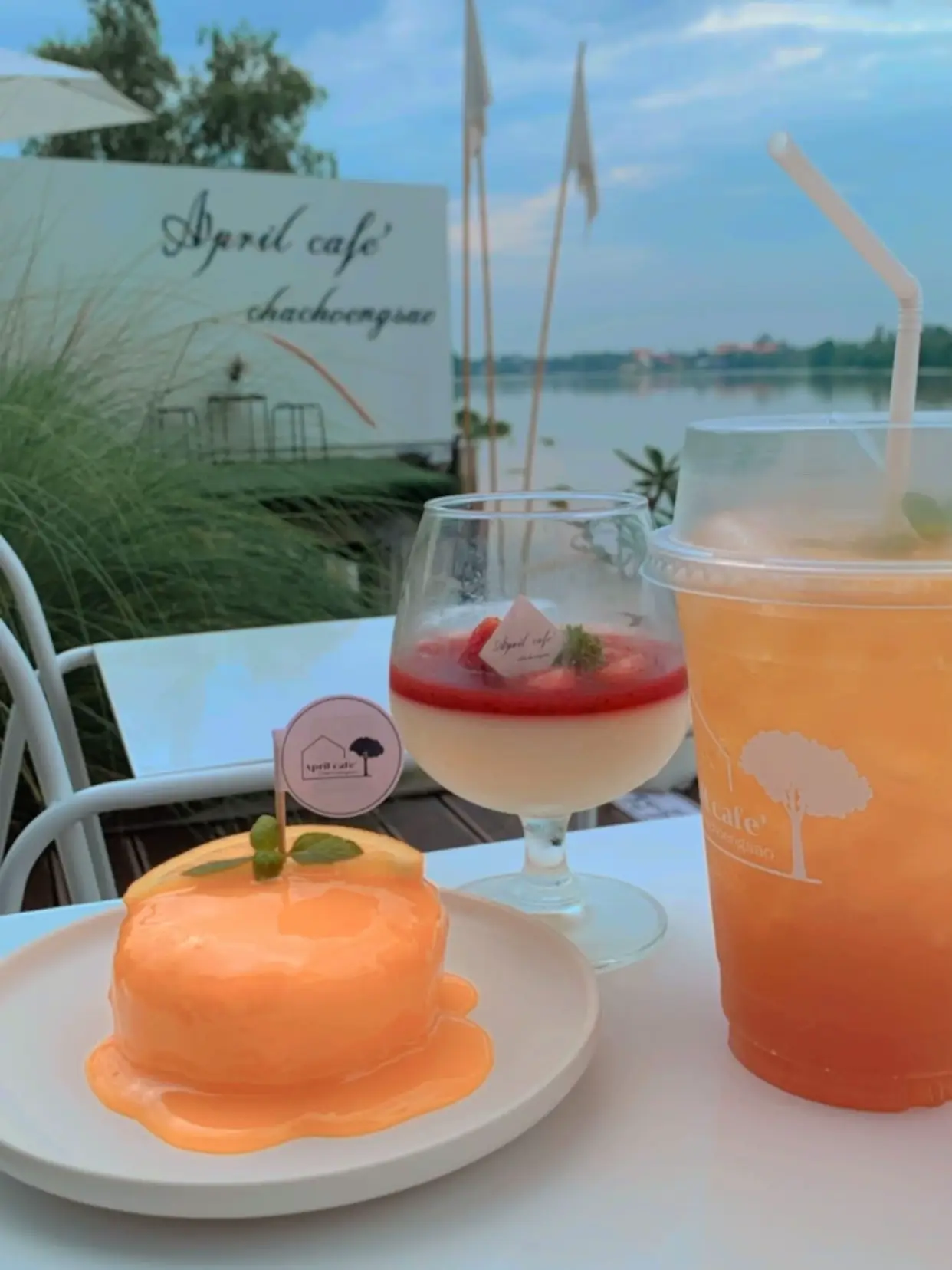 APRIL Cafe | คาเฟ่แคมปิ้ง สไตล์ Minimal .. ฉะเชิงเทรา | แกลเลอรีที่ ...