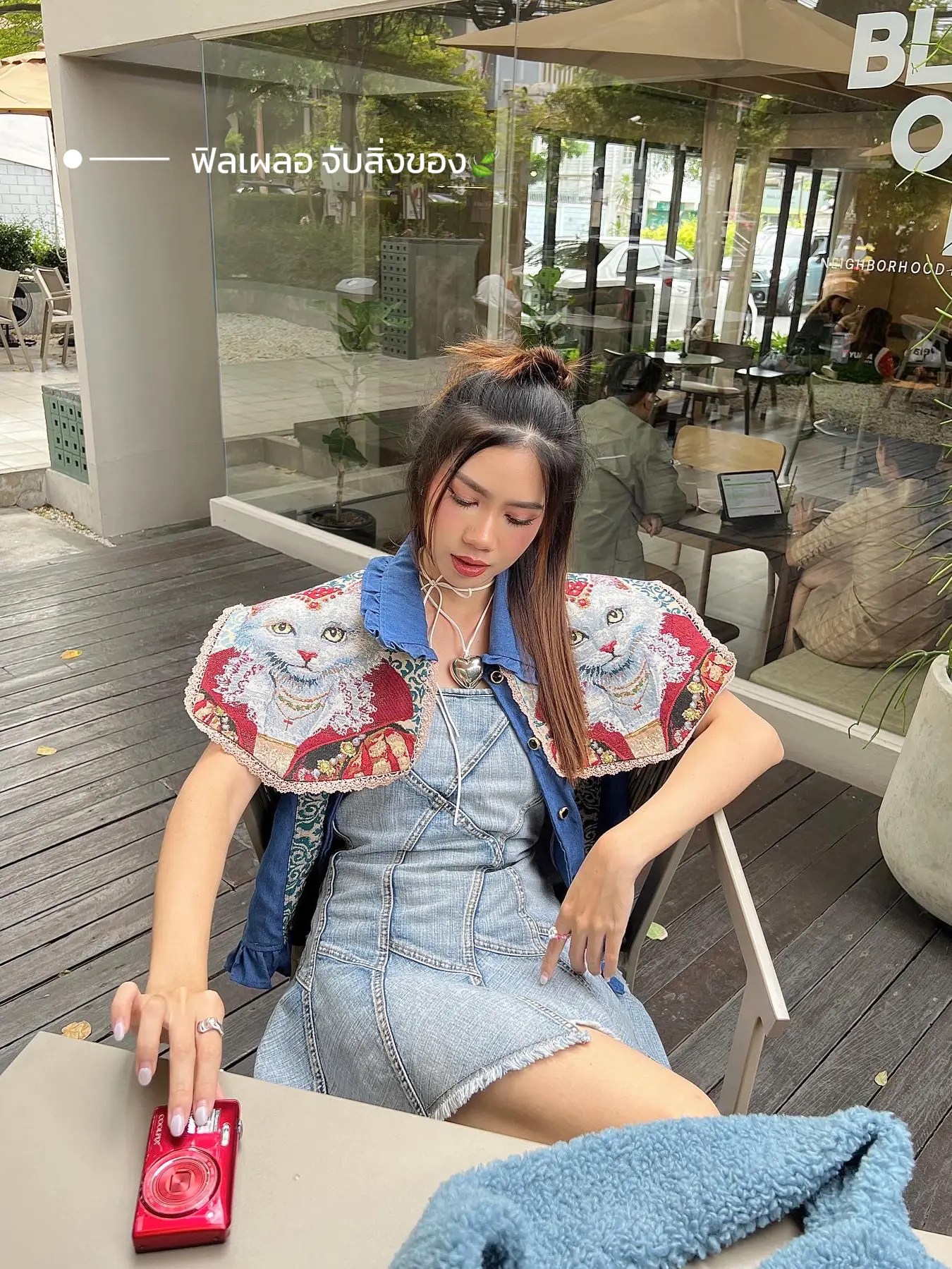 POSE IDEAS | แจกไอเดียท่าโพสต์คาเฟ่🏡🍃 | แกลเลอรีที่โพสต์โดย cherngam | Lemon8