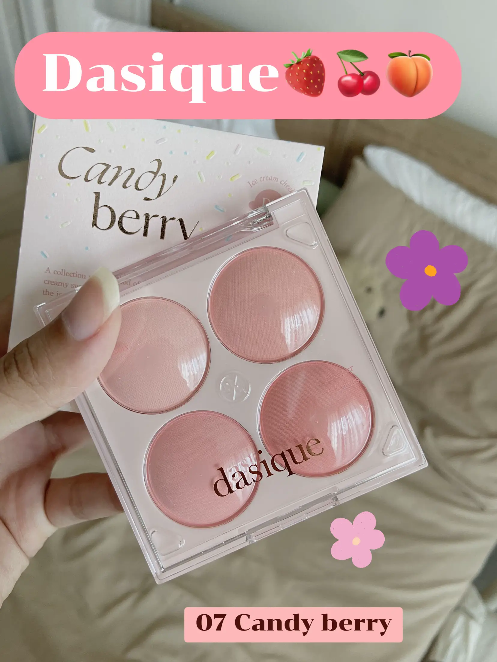 Dasique blush 🍓🍒🍑 palette สุดปังสำหรับสาว warm tone | แกลเลอรีที่โพสต์ ...