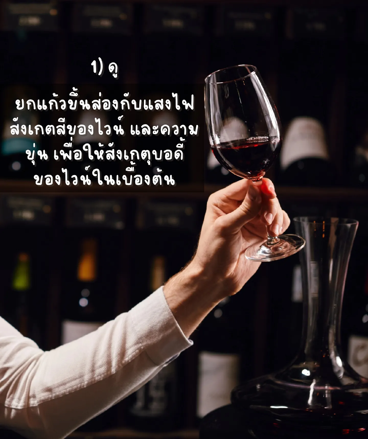 4 วิธีง่ายๆ ดื่มไวน์ยังไงให้ดูโปรแบบมืออาชีพ 🍷 | แกลเลอรีที่โพสต์โดย Infinite Wine | Lemon8