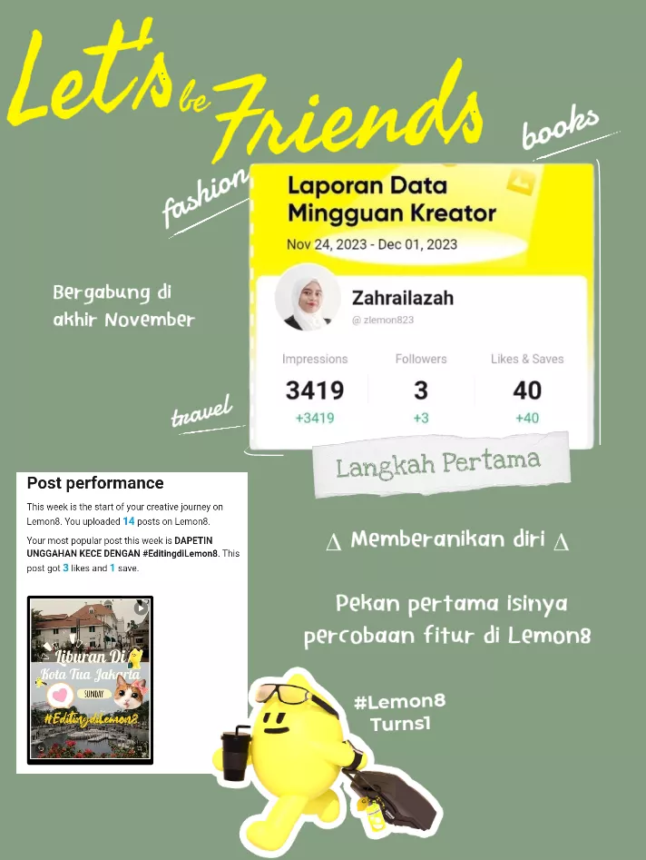 Kisah Bersama #2023WrapUp | Galeri diposting oleh Zahrailazah 📚 | Lemon8