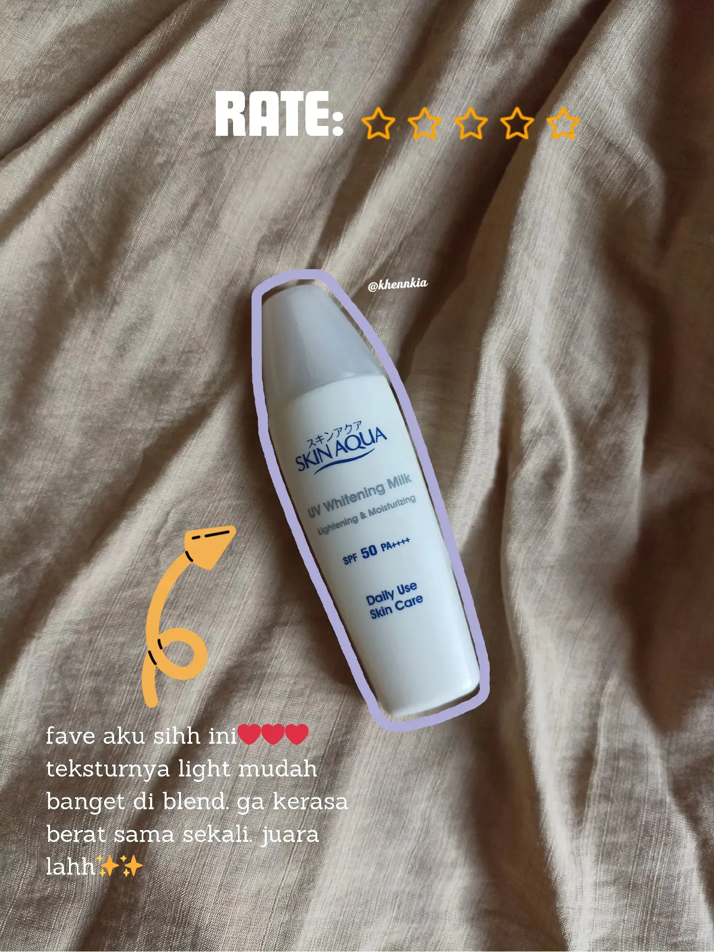 RATE MY SPF 50 SUNSCREENS 😍 | แกลเลอรีที่โพสต์โดย Ken | Lemon8