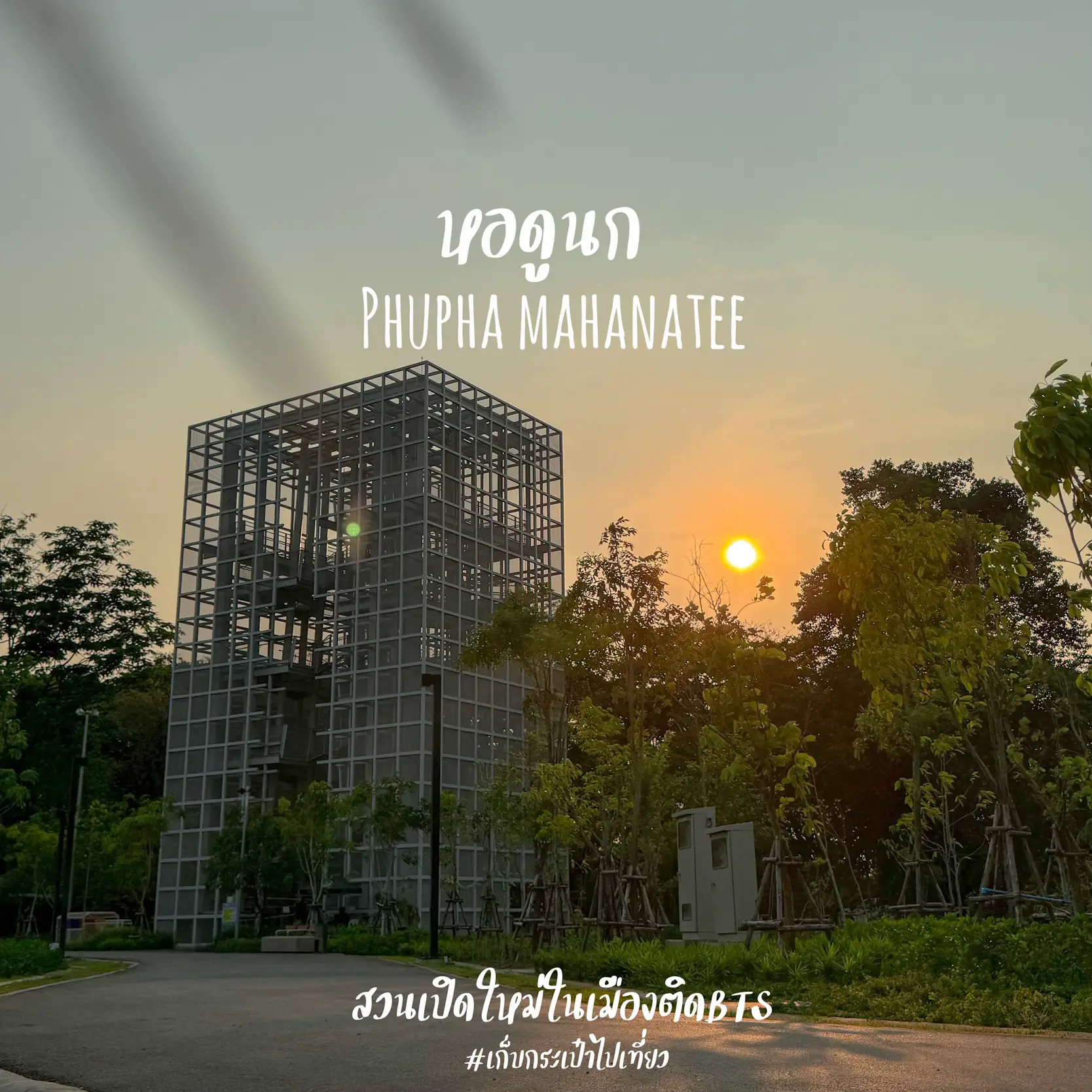 หอชมนก สวนจากภูผาสู่มหานาที | แกลเลอรีที่โพสต์โดย ติดเที่ยว | Lemon8