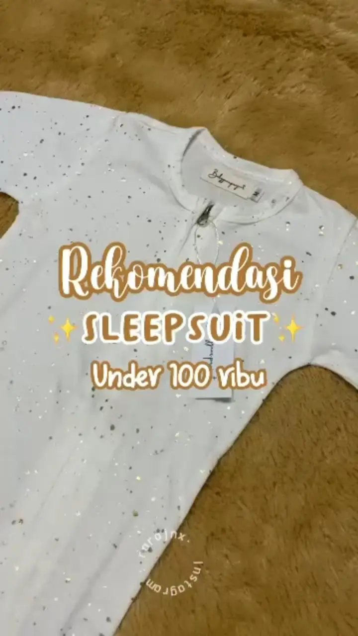 Rekomendasi sleepsuit lucu | Video dipublikasikan oleh Nurhayati | Lemon8