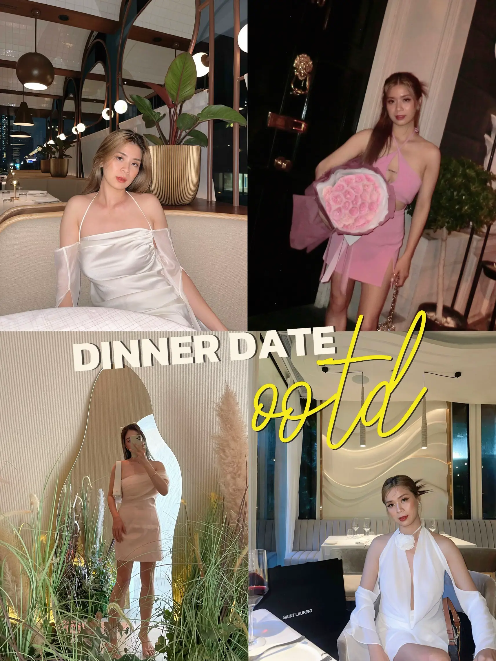 ชุดDinner date ชุดดินเนอร์ แบรนด์ดังสวยฉ่ำ👗⭐️ | แกลเลอรีที่โพสต์โดย nnnewsntd | Lemon8