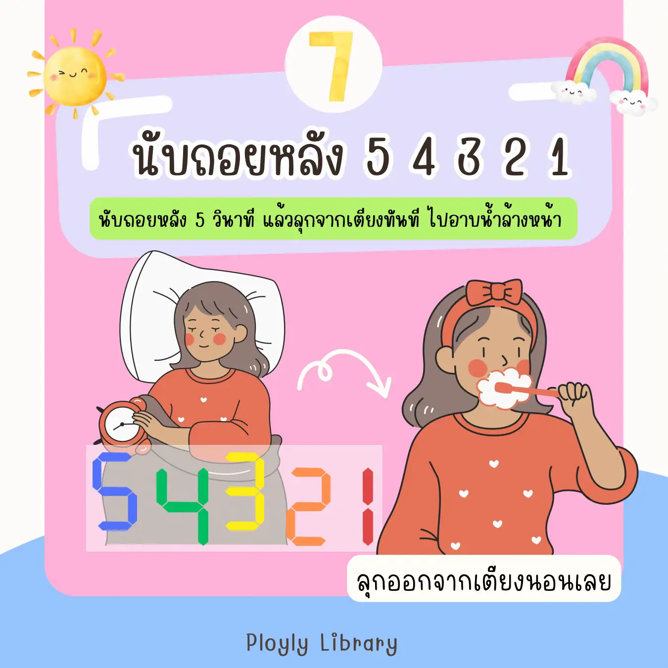 คุณต้องมีเหตุผลว่า อยาก “ตื่นเช้า” ทำไม ☀️ | แกลเลอรีที่โพสต์โดย PloyFocus | Lemon8