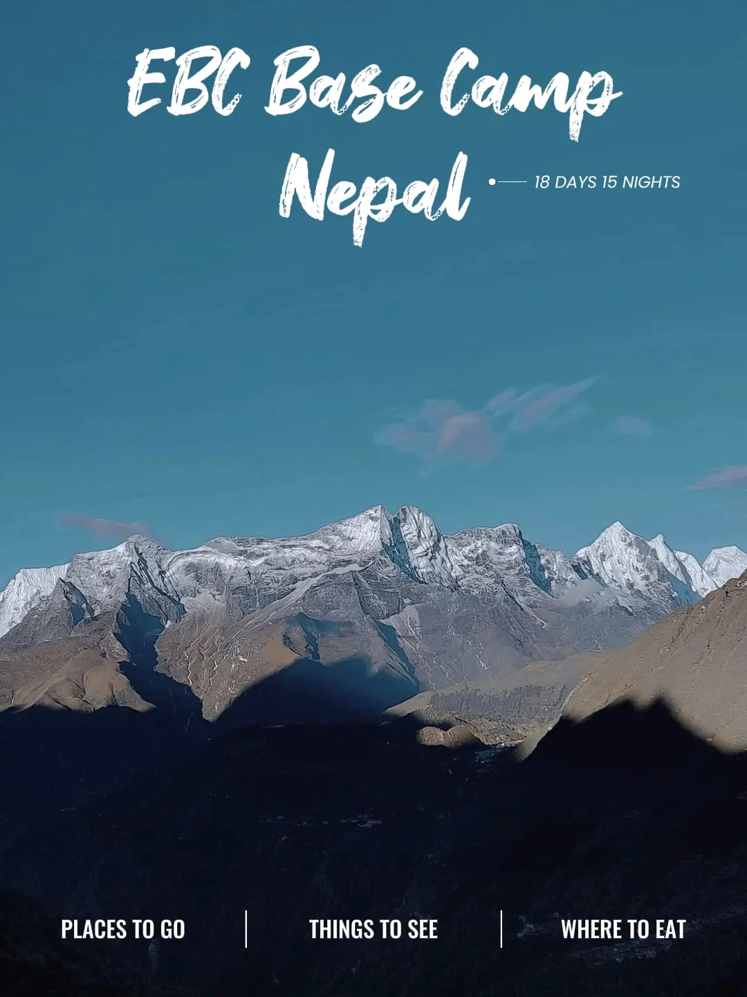 EBC Base Camp 🗻 ลาออกจากงานไปเดินทรมานบนหิมาลัย | แกลเลอรีที่โพสต์โดย ...