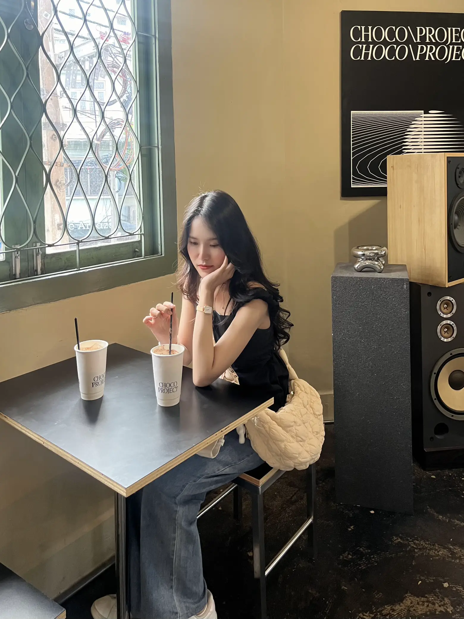 Choco Project 🥤คาเฟ่ช็อกโกแลตเข้มข้น พิกัดใหม่ย่านเจริญกรุง | แกลเลอรีที่โพสต์โดย Nn | Lemon8