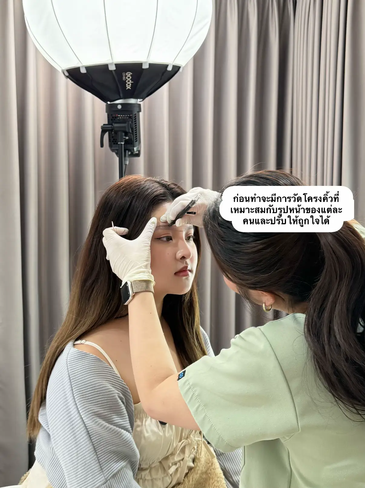 รีวิวสักคิ้วครั้งแรกในชีวิตที่รู้งี้มาทำตั้งนานแล้ว | แกลเลอรีที่โพสต์โดย ffernsrt | Lemon8