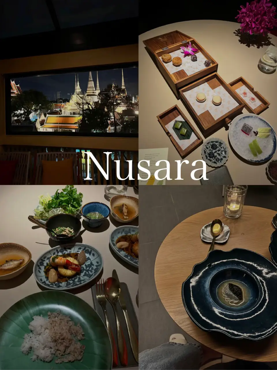 Nusara-นุสรา no.3-Asia 50 best restarants 🍴🥥🧆 | แกลเลอรีที่โพสต์โดย Bongkot P. | Lemon8