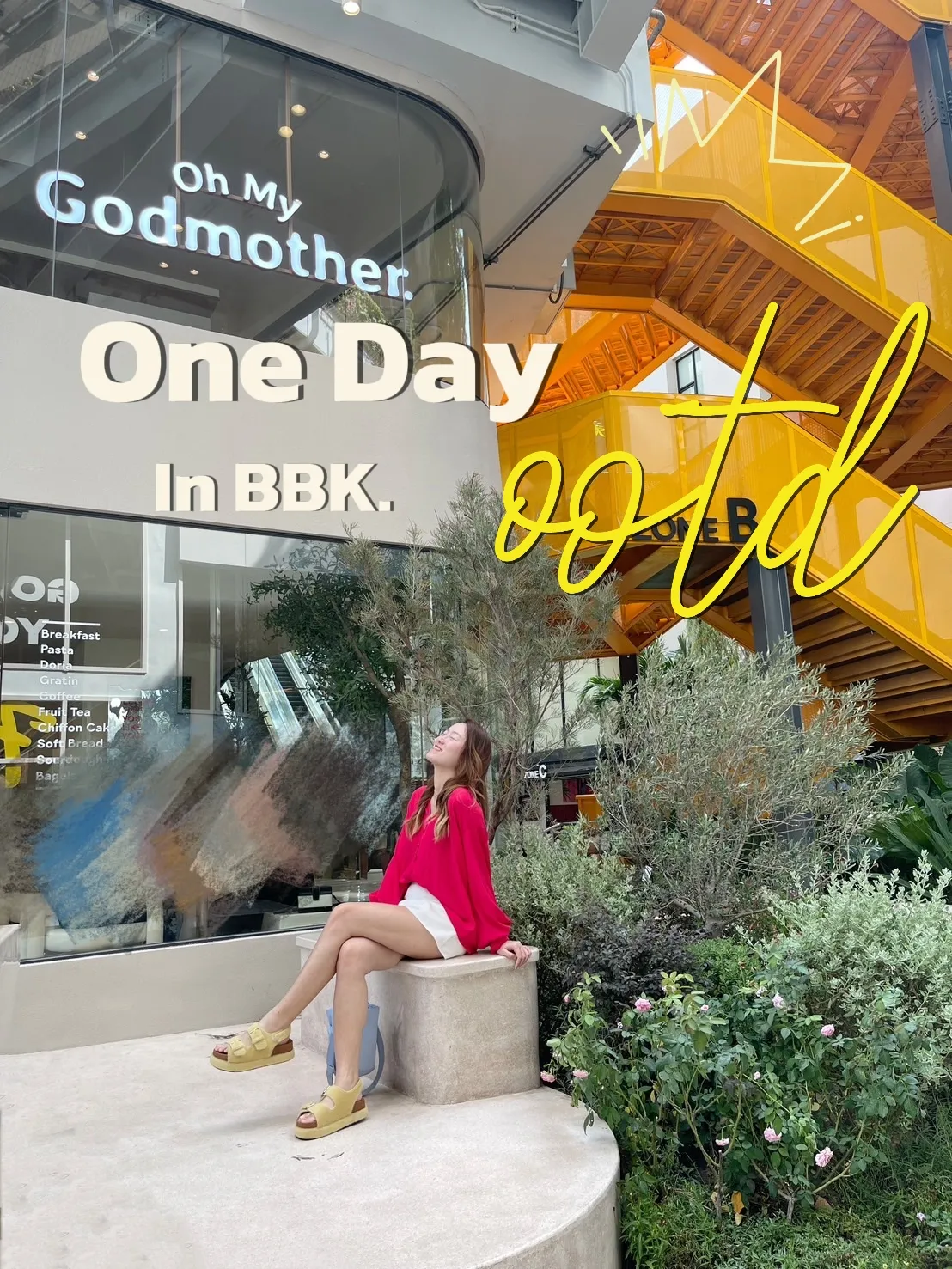 #Ootd one day in bkk เช้าจรดเย็น | แกลเลอรีที่โพสต์โดย Chu.Chuchu | Lemon8