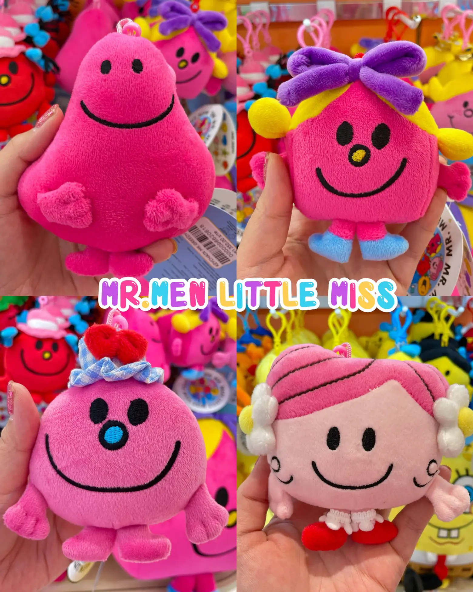 คือนาทีนี้พวงกุญแจสุดฮอตต้อง MR. MEN & LITTLE MISS จริงๆ | แกลเลอรีที่โพสต์โดย อเวจีสีชมพู | Lemon8