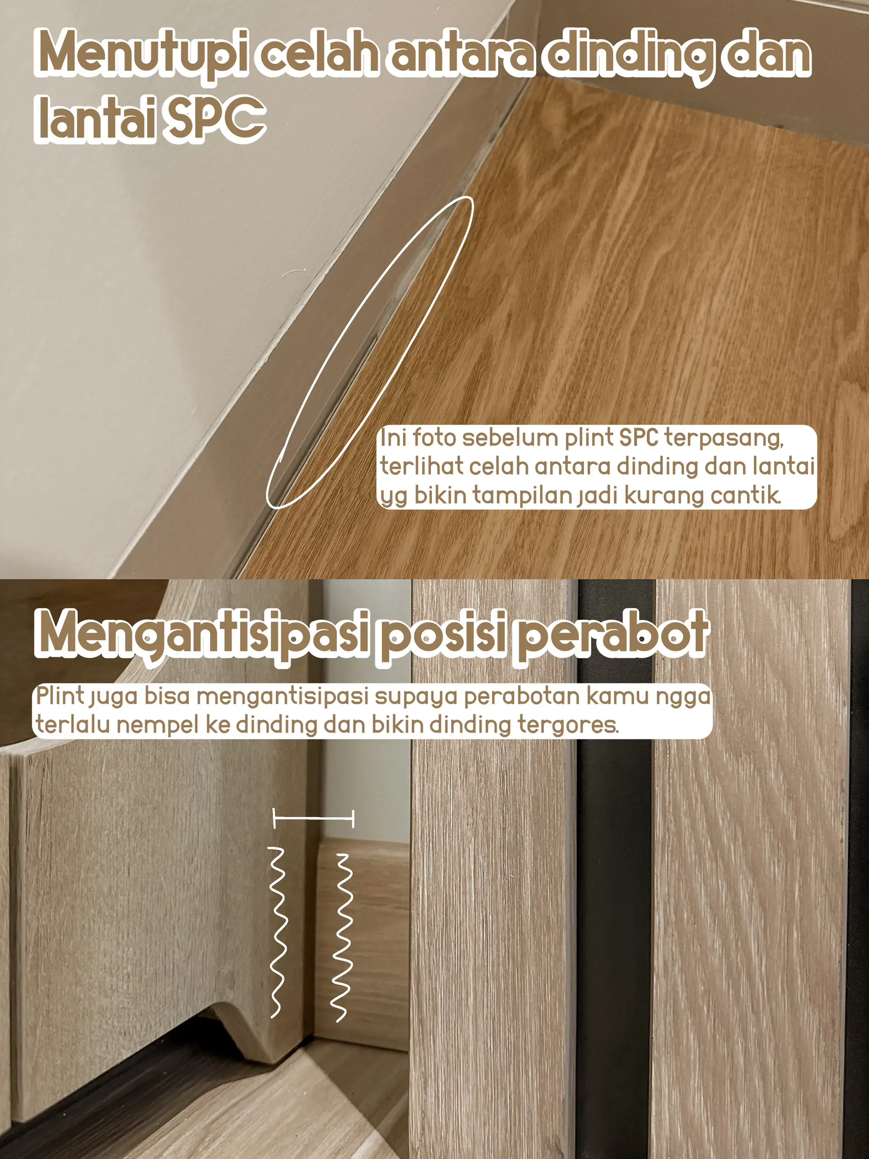 Ini alasan aku pilih pakai plint lantai! 😍 | Galeri diposting oleh ...