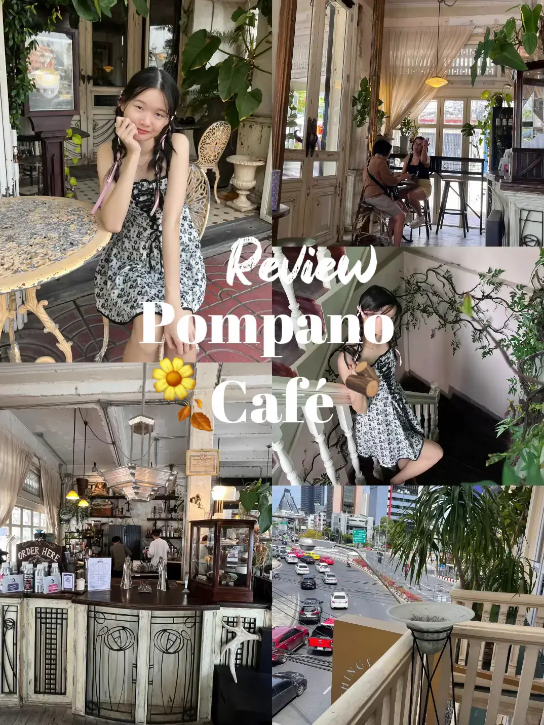 Review Pompano café ☕️🪻:*: คาเฟ่ย่านหัวลำโพง | แกลเลอรีที่โพสต์โดย lilyasp.p | Lemon8