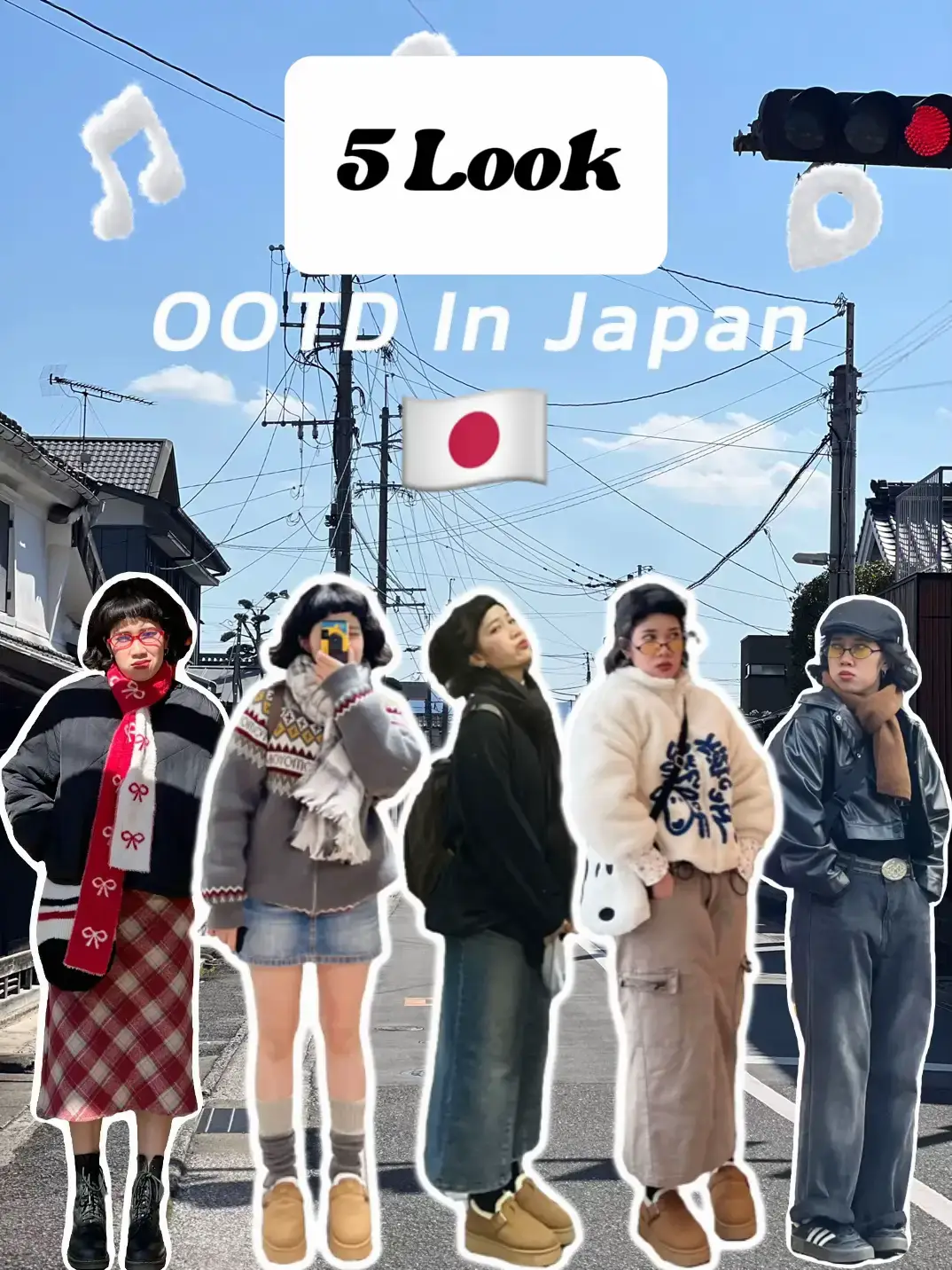 5 Look OOTD Spring In Japan 🇯🇵 | แกลเลอรีที่โพสต์โดย บักปริ้นซ์ | Lemon8