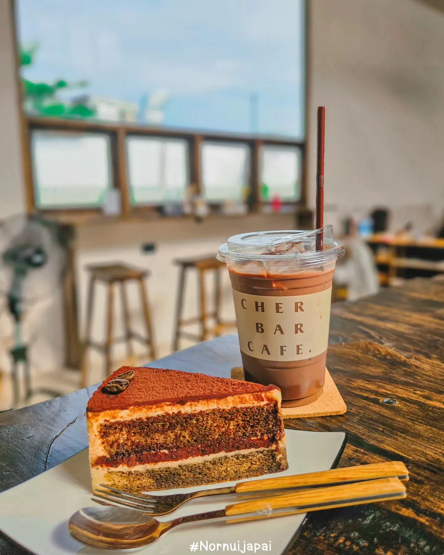 คาเฟ่เปิดใหม่ย่านลาดกระบัง | แกลเลอรีที่โพสต์โดย noonui | Lemon8