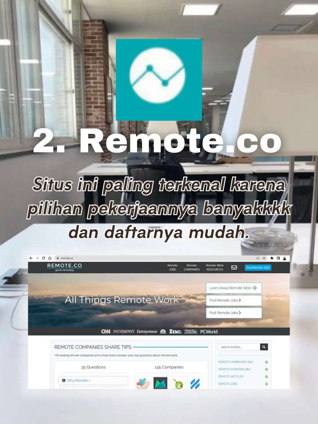 Website Cari Kerja Remote Paling Cuan😍 | Galeri diposting oleh Devi ...