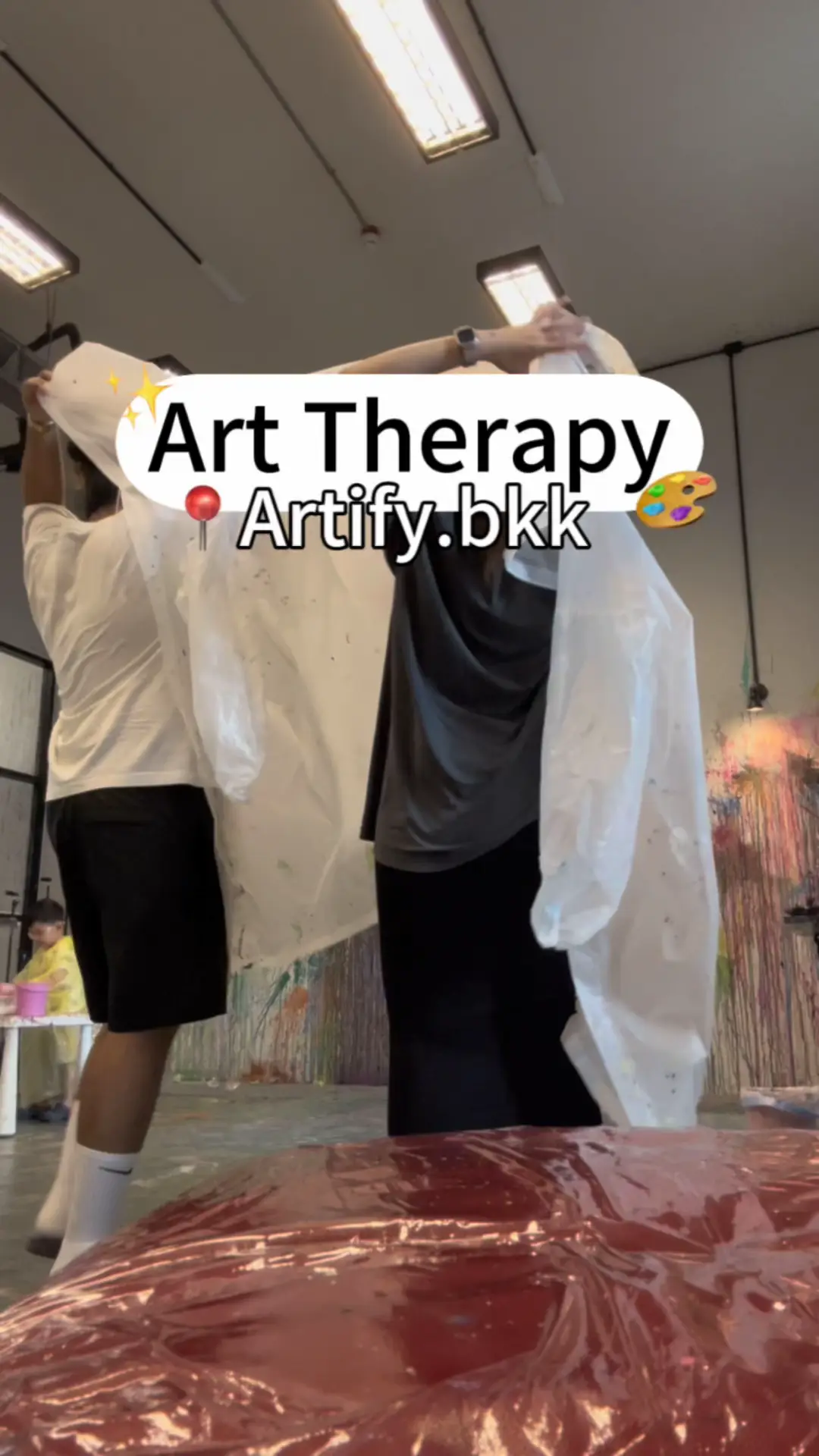 กิจกรรมวันว่าง Art Therapy | Artify.bkk | กับคุณแฟน 💖 | วิดีโอที่เผยแพร่โดย Ⓜ️ | Lemon8