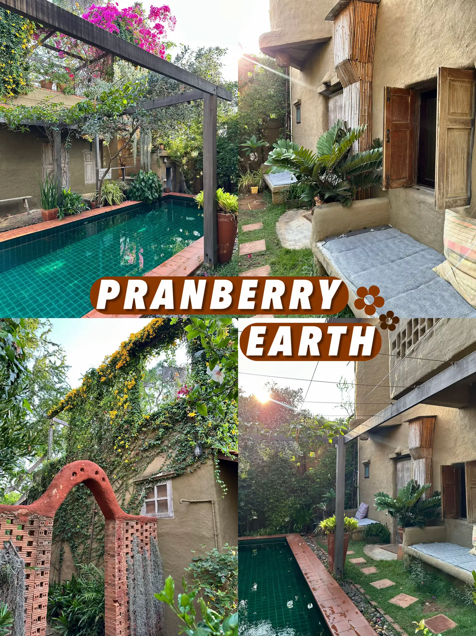 pranberry earth 🏡🌼💌🌳 ꒱ | ที่พักบ้านดินสไตล์โฮมมี่ ~ | แกลเลอรีที่โพสต์ ...