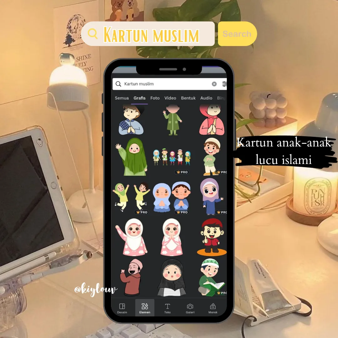 ELEMEN CANVA ISLAMIC | Galeri diposting oleh Yuki | Lemon8