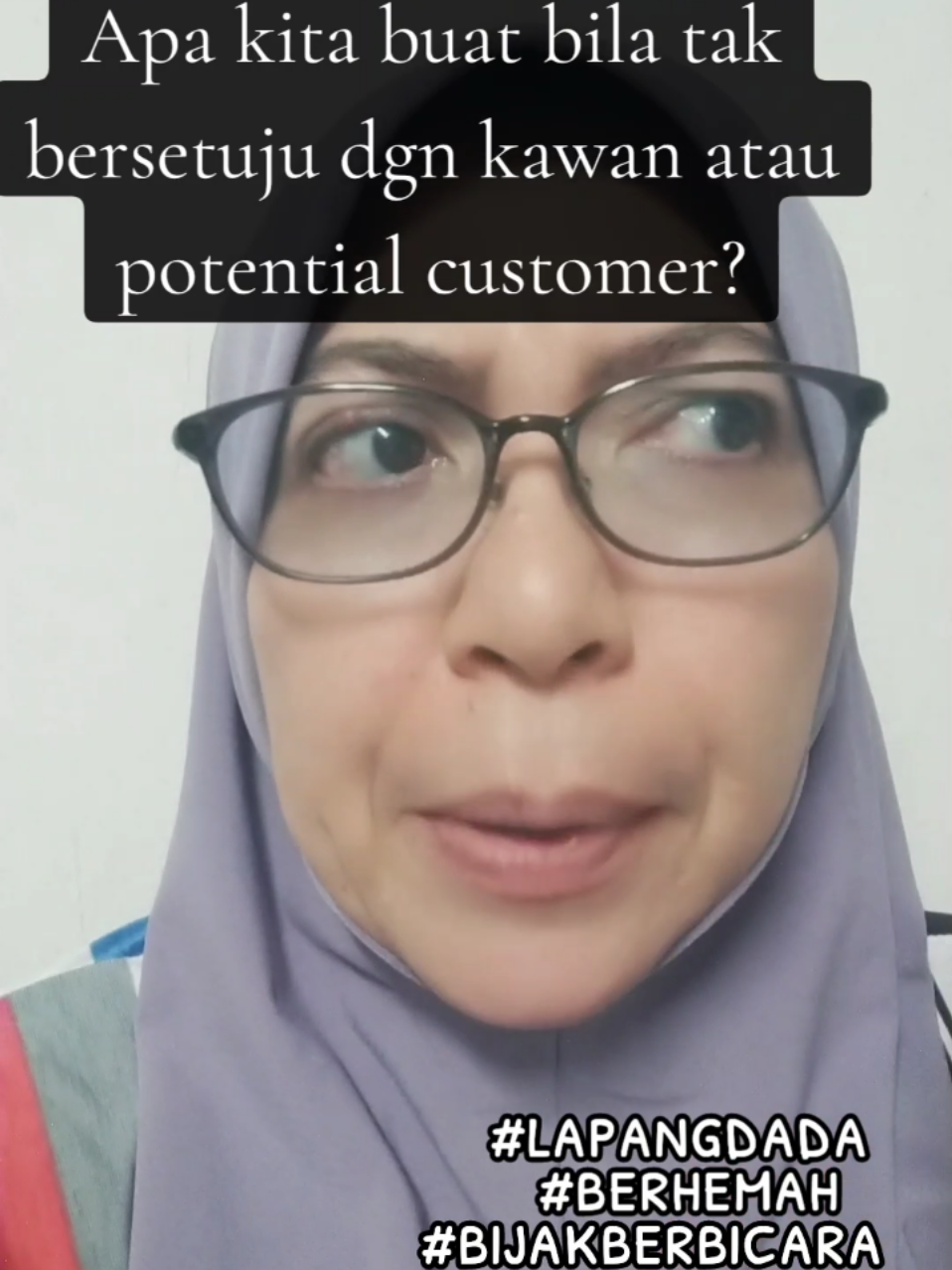 Apa nak cakap bila tak setuju dgn seseorang? | Video diterbitkan oleh SHA | Lemon8