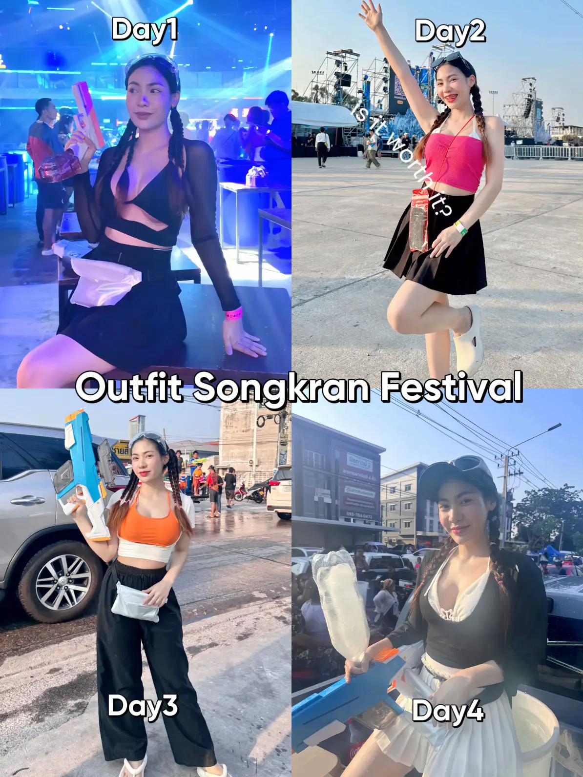 Outfit Songkran Festival 2024 | แกลเลอรีที่โพสต์โดย Pkployy_ | Lemon8