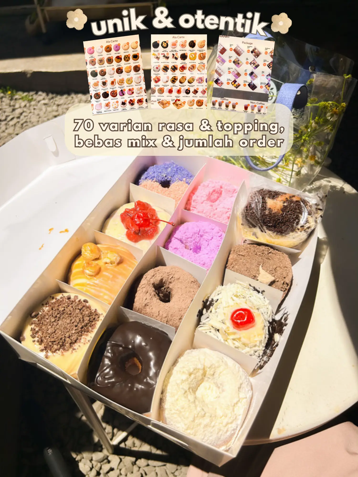 Rekomendasi Cafe Bandung: Donat Bahagia 🍩 | Galeri diposting oleh 🐡 ...