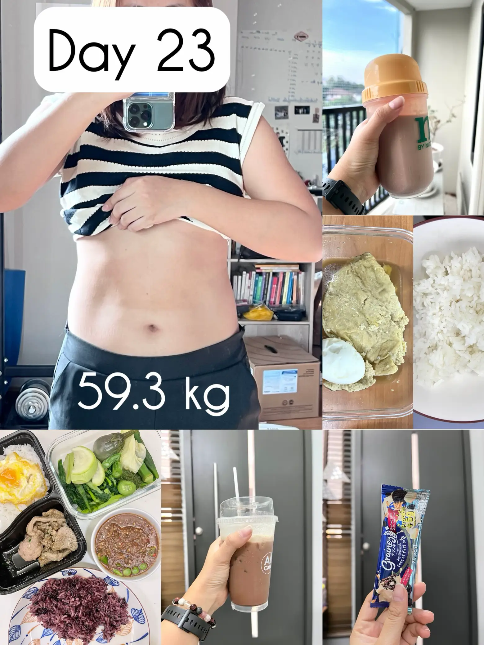 Day 23 วันนี้กินหวาน100🍫 | แกลเลอรีที่โพสต์โดย Ple_Phanni | Lemon8