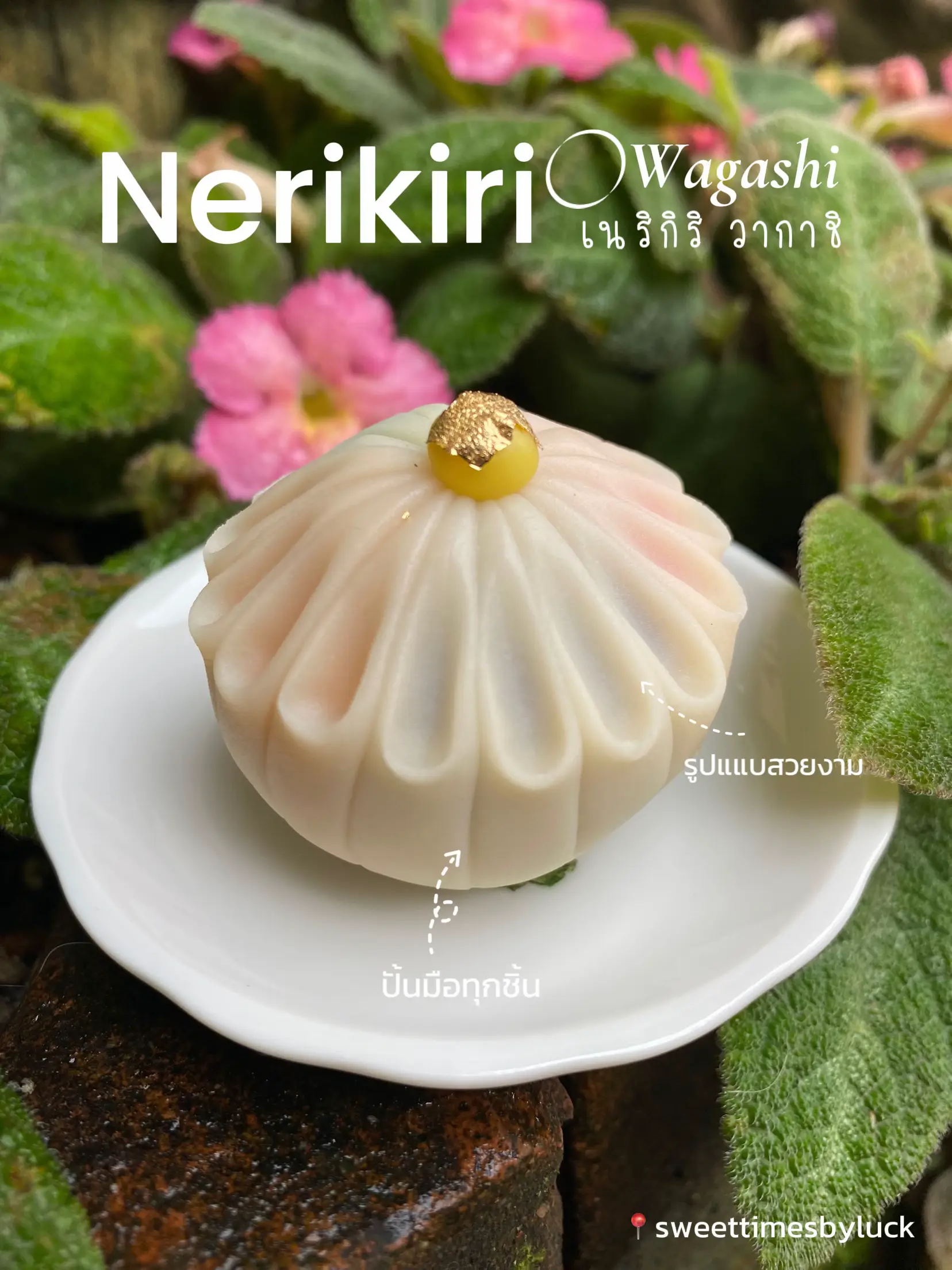 Nerikiri wagashi 🌸งานศิลป์บนเนริกิริวากาชิ | แกลเลอรีที่โพสต์โดย Lucky | Lemon8
