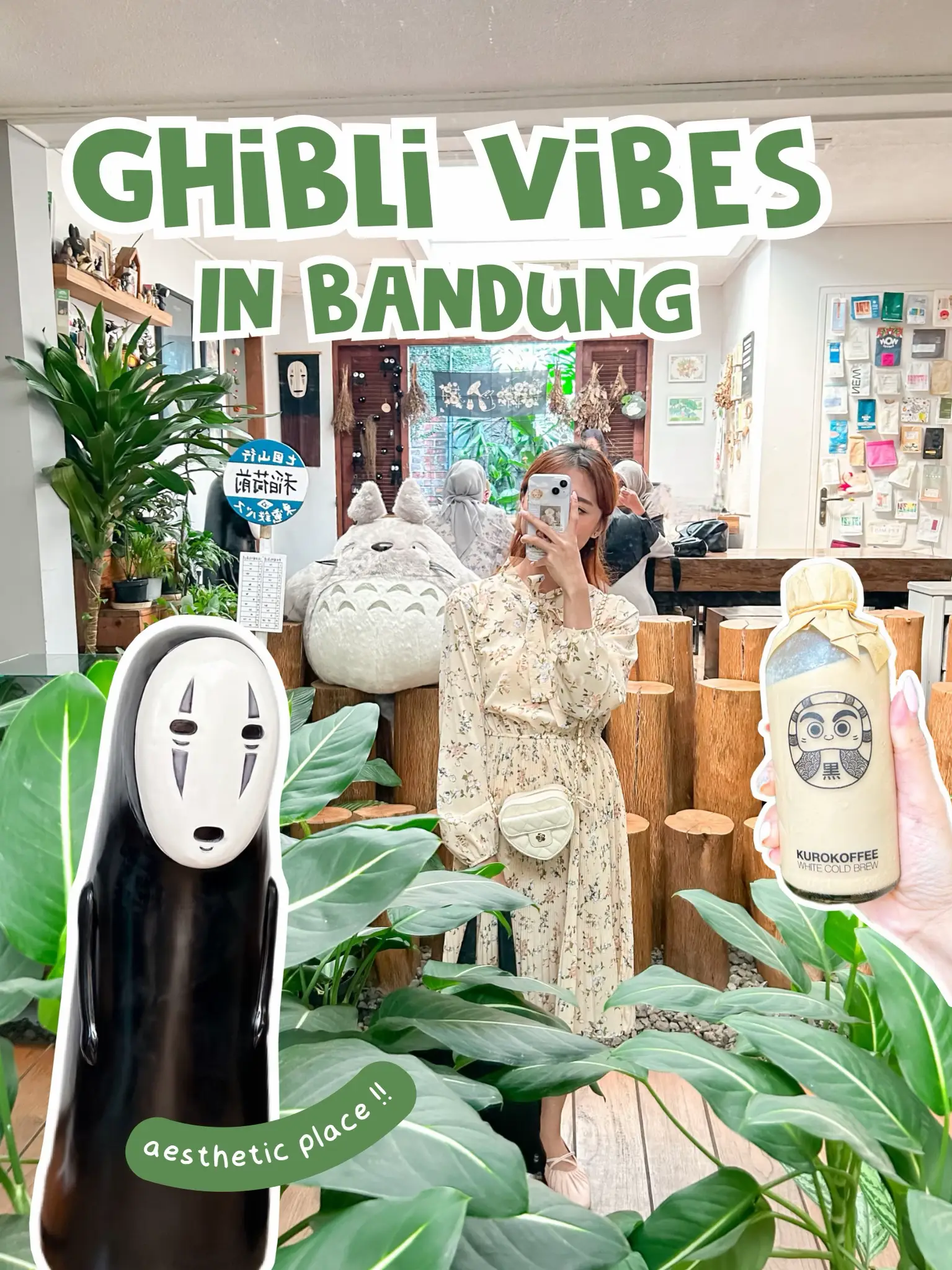 Cafe ala Ghibli di Bandung 🎋🍀 | Galeri disiarkan oleh Chitra YN 🍰 | Lemon8