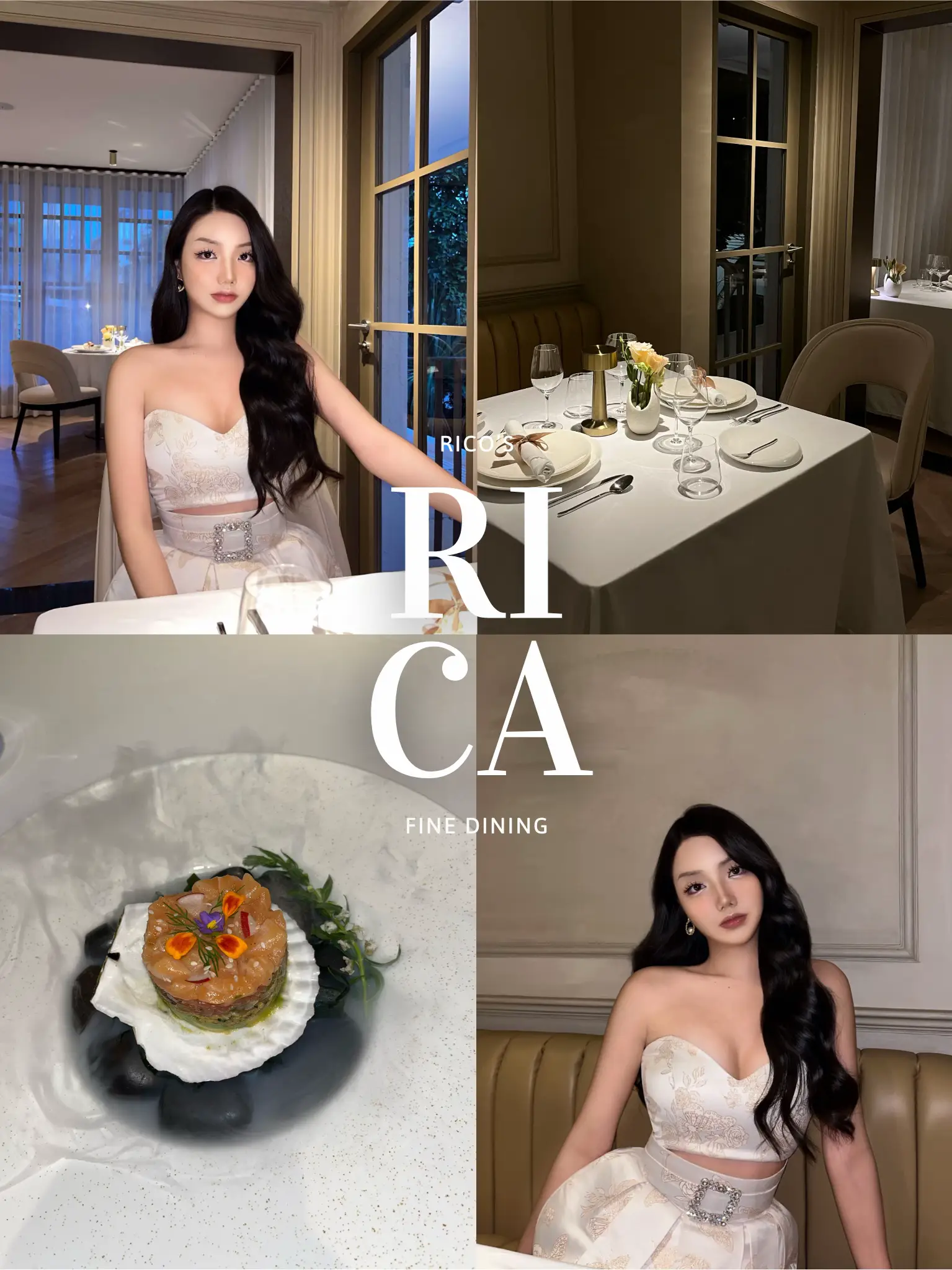 Rica | Fine dining ที่สาวทองหล่อทุกคนต้องเช็คอิน | แกลเลอรีที่โพสต์โดย Hammie Yoon | Lemon8