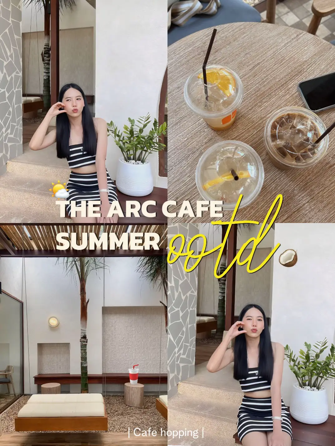 THE ARC CAFE🏝️⛱️ | แกลเลอรีที่โพสต์โดย Nookjiraa 🐰🎀 | Lemon8