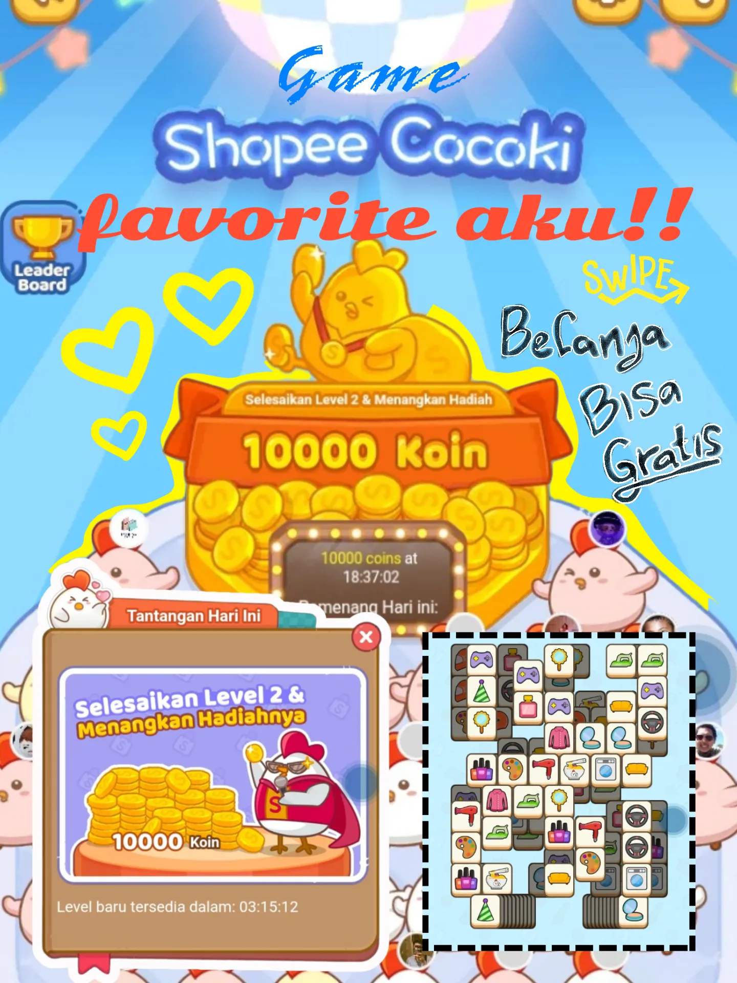 Belanja Gratis Cuma Main Game ini | Galeri diposting oleh Rara | Lemon8