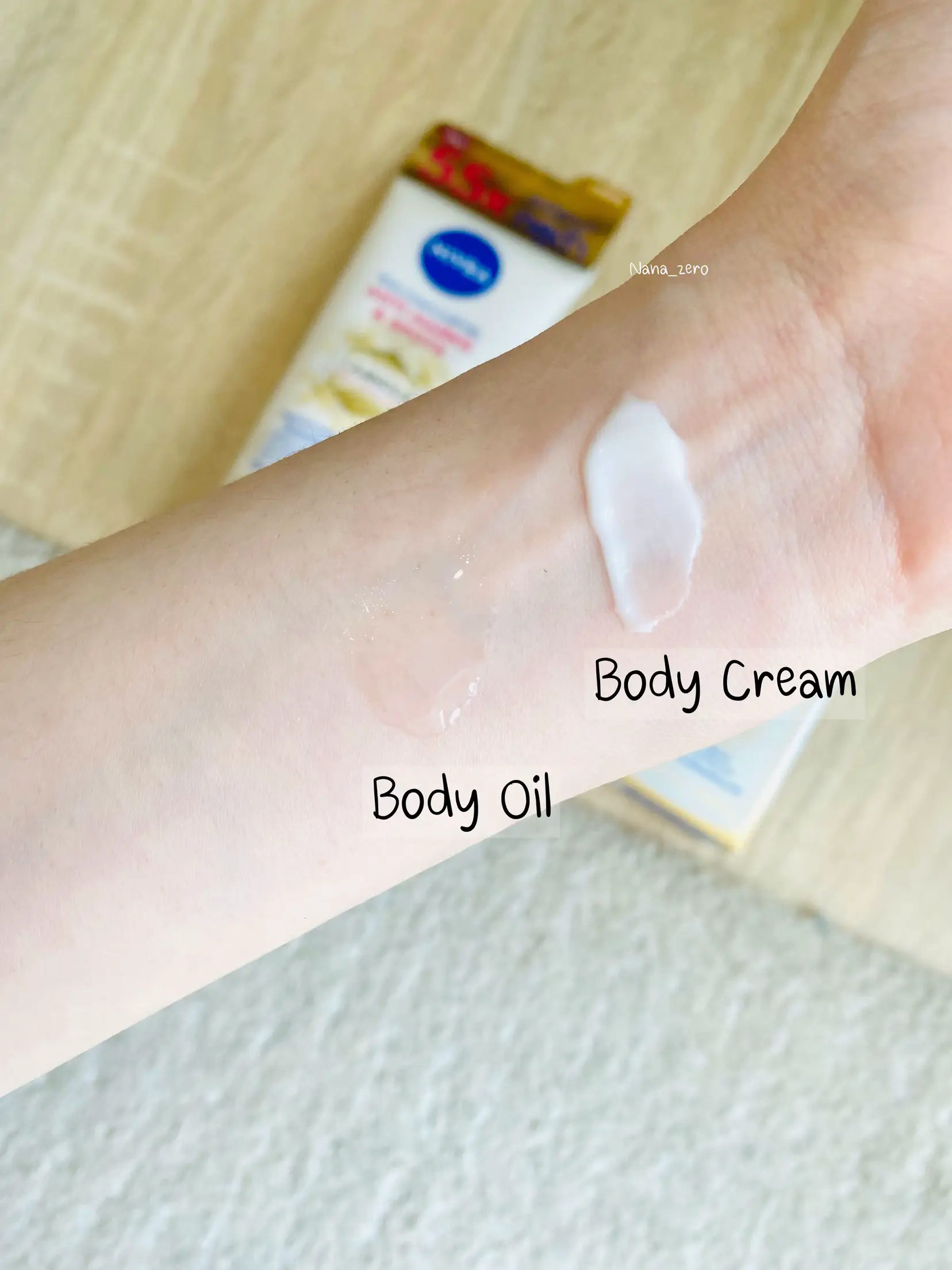 NIVEA สูตรใหม่ | แกลเลอรีที่โพสต์โดย Nana_zero | Lemon8