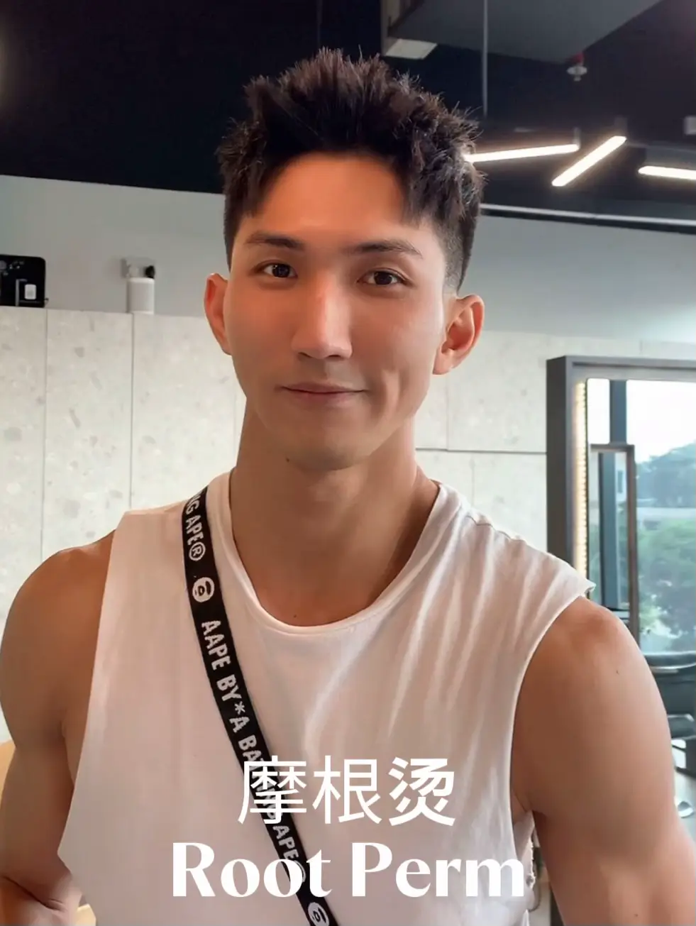 🇸🇬 Root Perm 摩根烫后真是帅的有点离谱了🤩 | วิดีโอที่เผยแพร่โดย 🇸🇬Jerry发型设计师 ️ | Lemon8