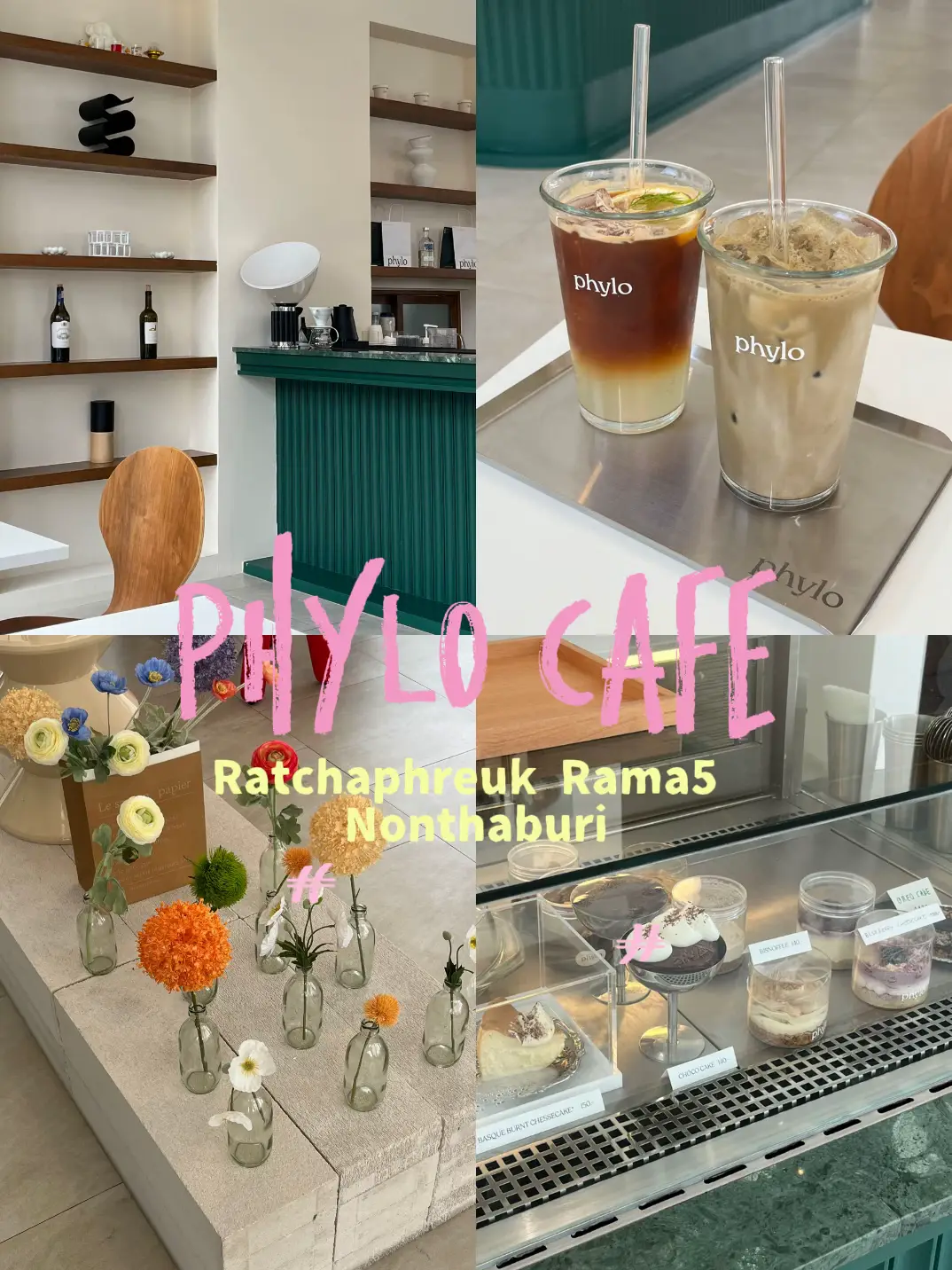 Phylo cafe ☕️🪻 คาเฟ่ย่านราชพฤกษ์ พระราม5 🙆🏻‍♀️ | แกลเลอรีที่โพสต์โดย pimthongs | Lemon8