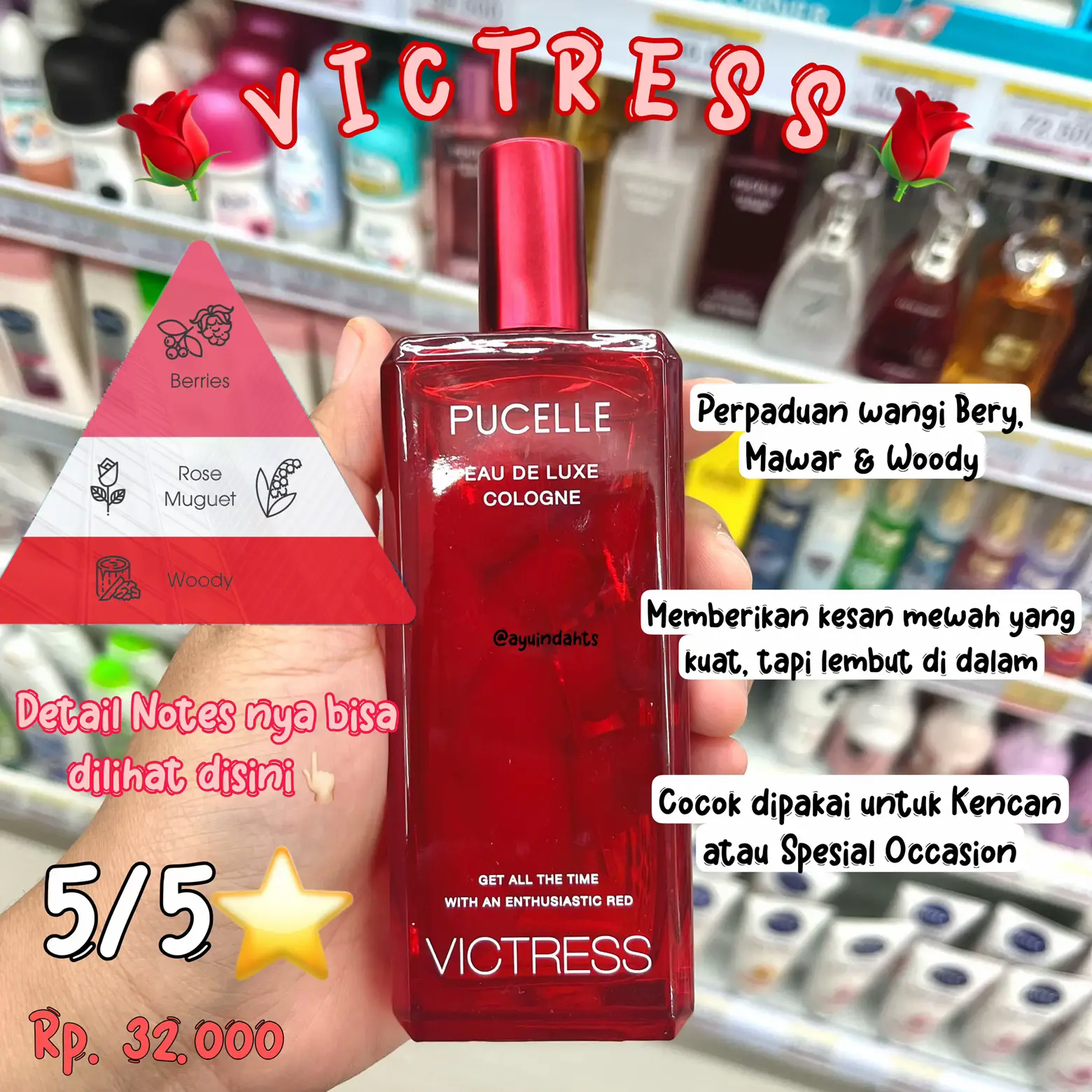 Parfum Pucelle Harga 30rb Yang Wanginya Enak | Galeri diposting oleh ...