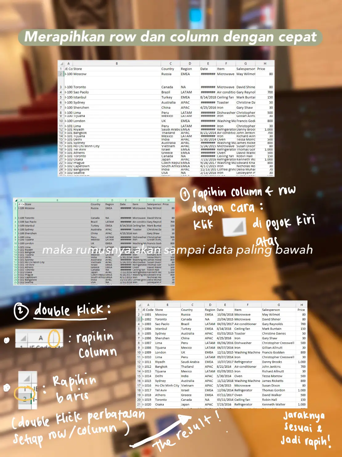 5 Rumus Shortcut EXCEL yang Sering Digunakan🤫📈💻 | Galeri diposting oleh ...
