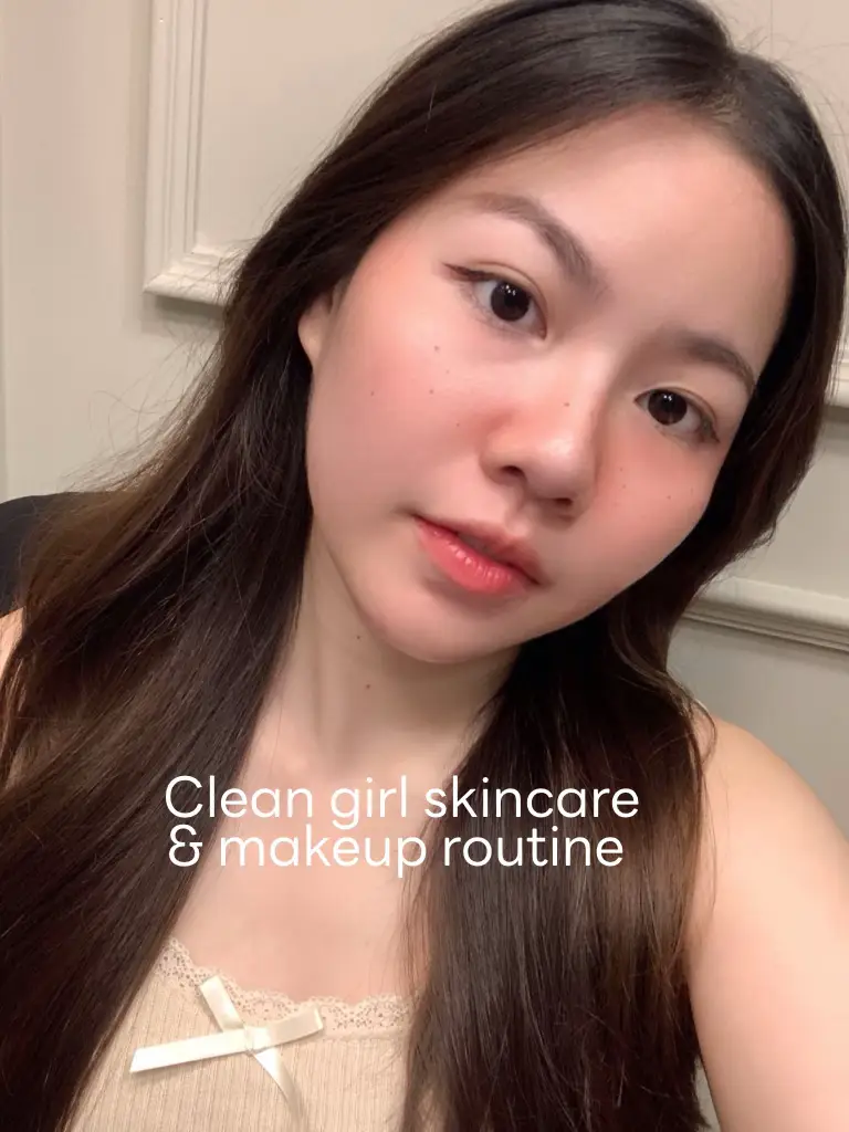 Clean girl skincare & makeup routine 🧖🏻‍♀️ | แกลเลอรีที่โพสต์โดย ...